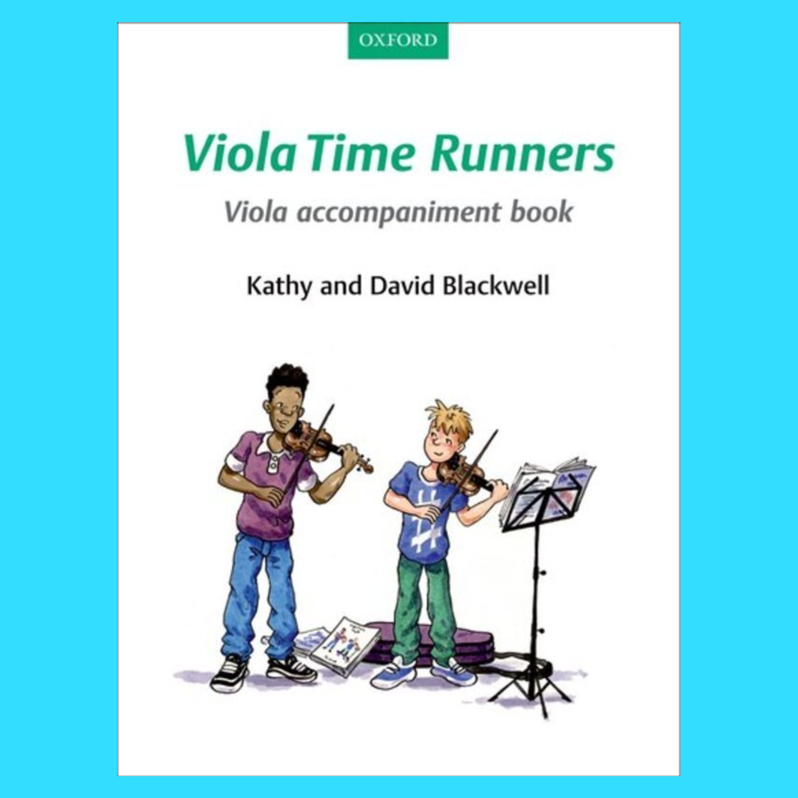 Viola Time Runners - Viola Accompaniment Book – Music2u.com.au
