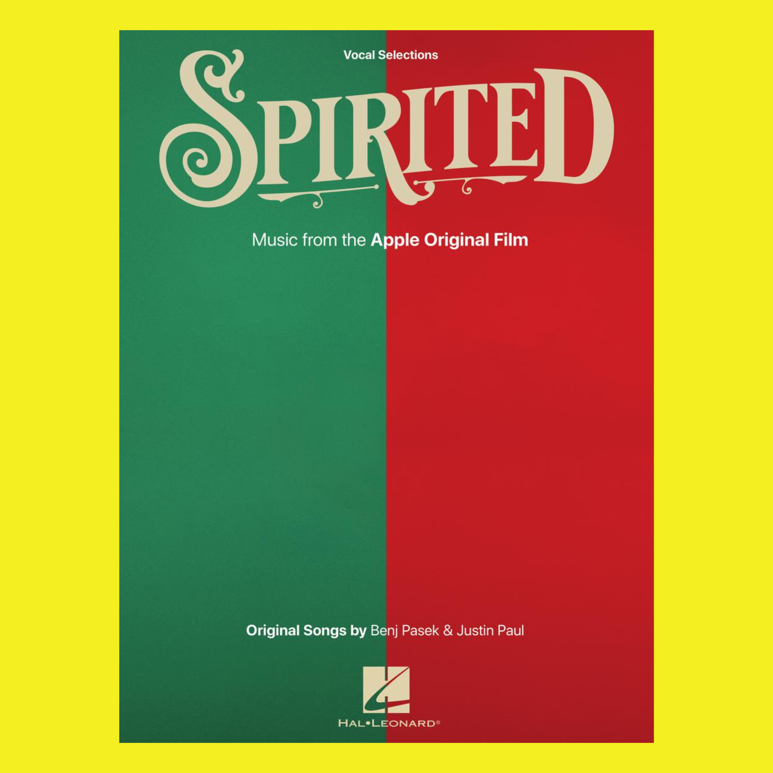 Spirited - Vocal Selections For Piano/Vocal Book – Music2u.com.au
