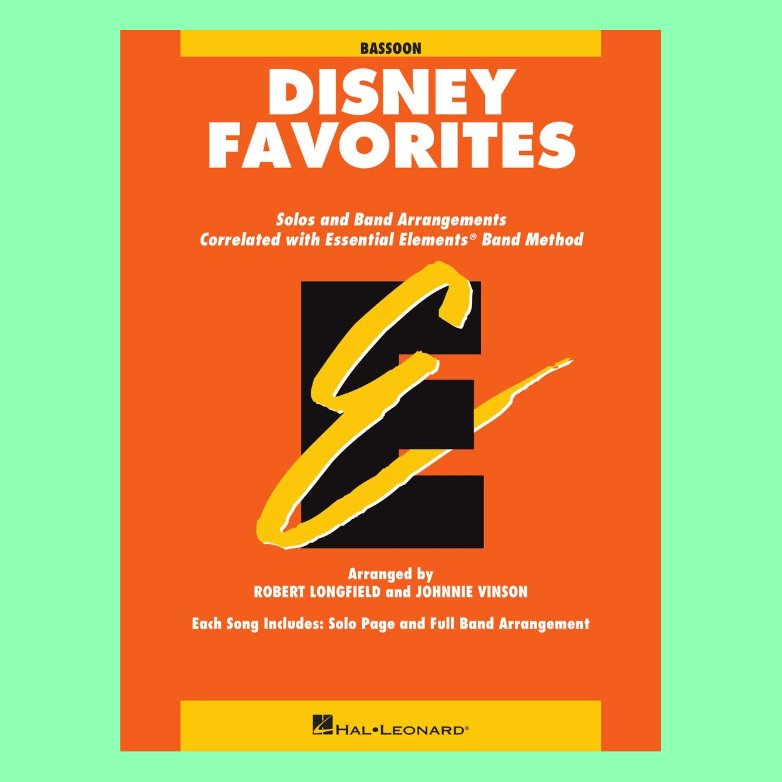 Essential Elements Disney Favorites - Bassoon Book/Online Audio ...