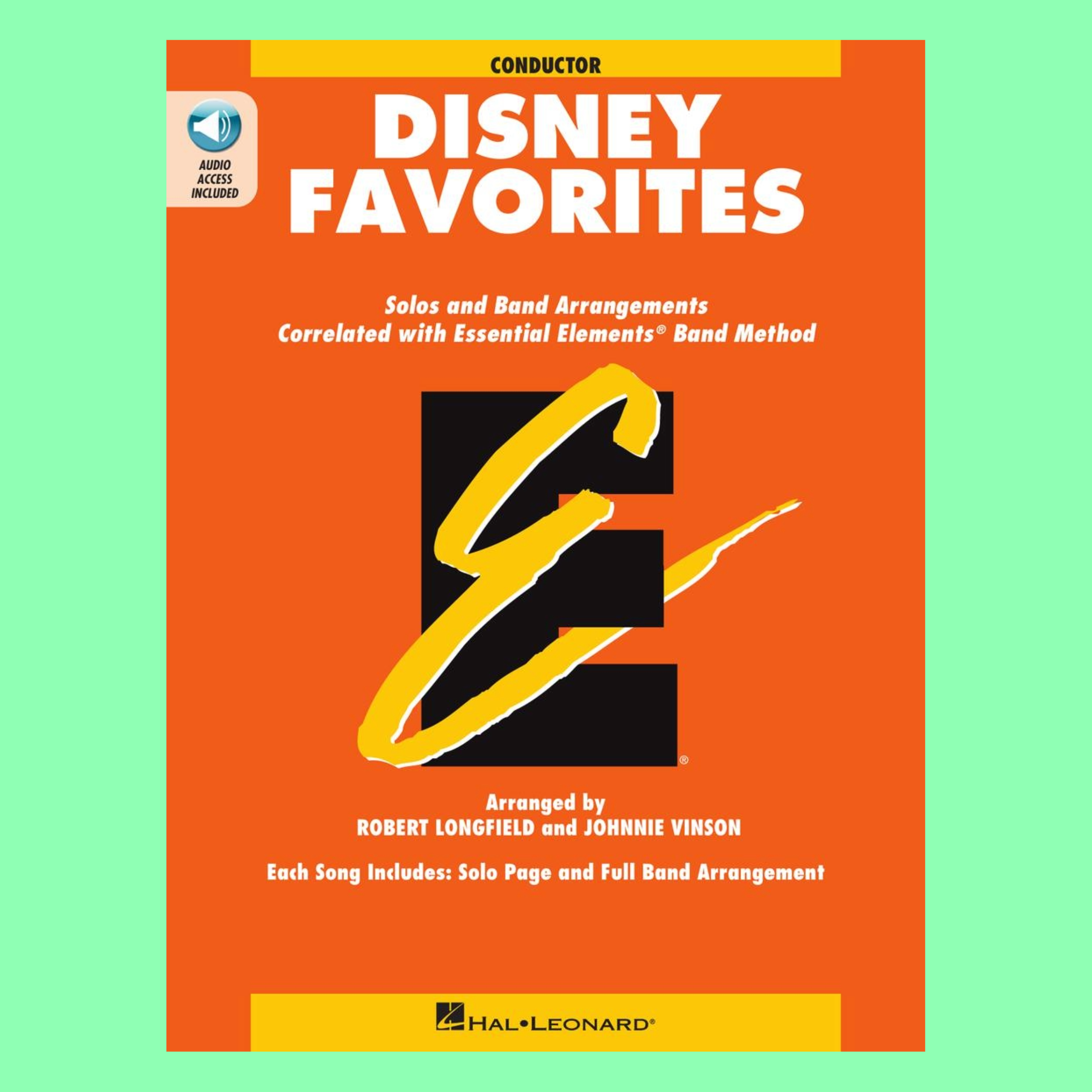 Essential Elements Disney Favorites - Conductors Book/Online Audio ...