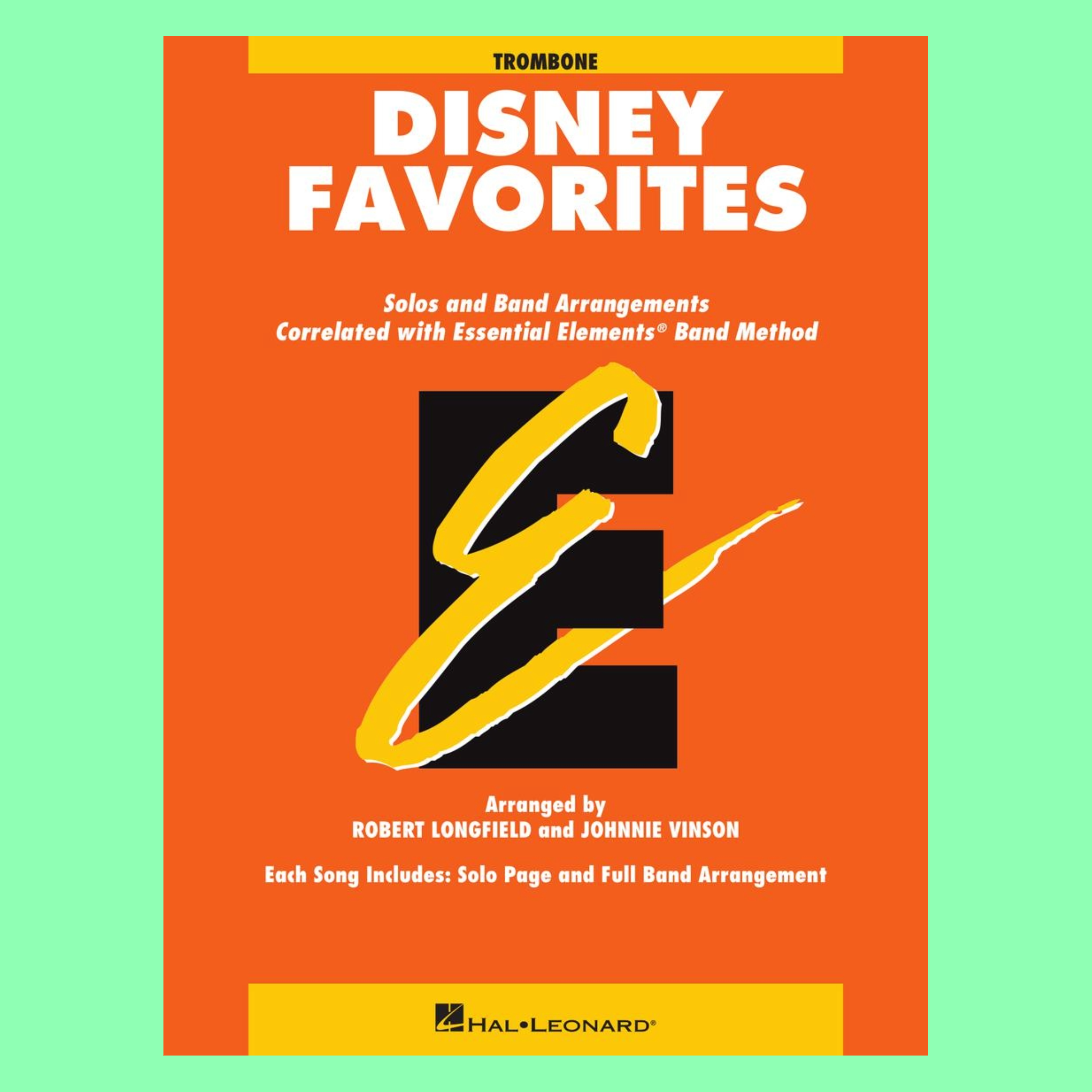 Essential Elements Disney Favorites - Trombone Book/Online Audio ...
