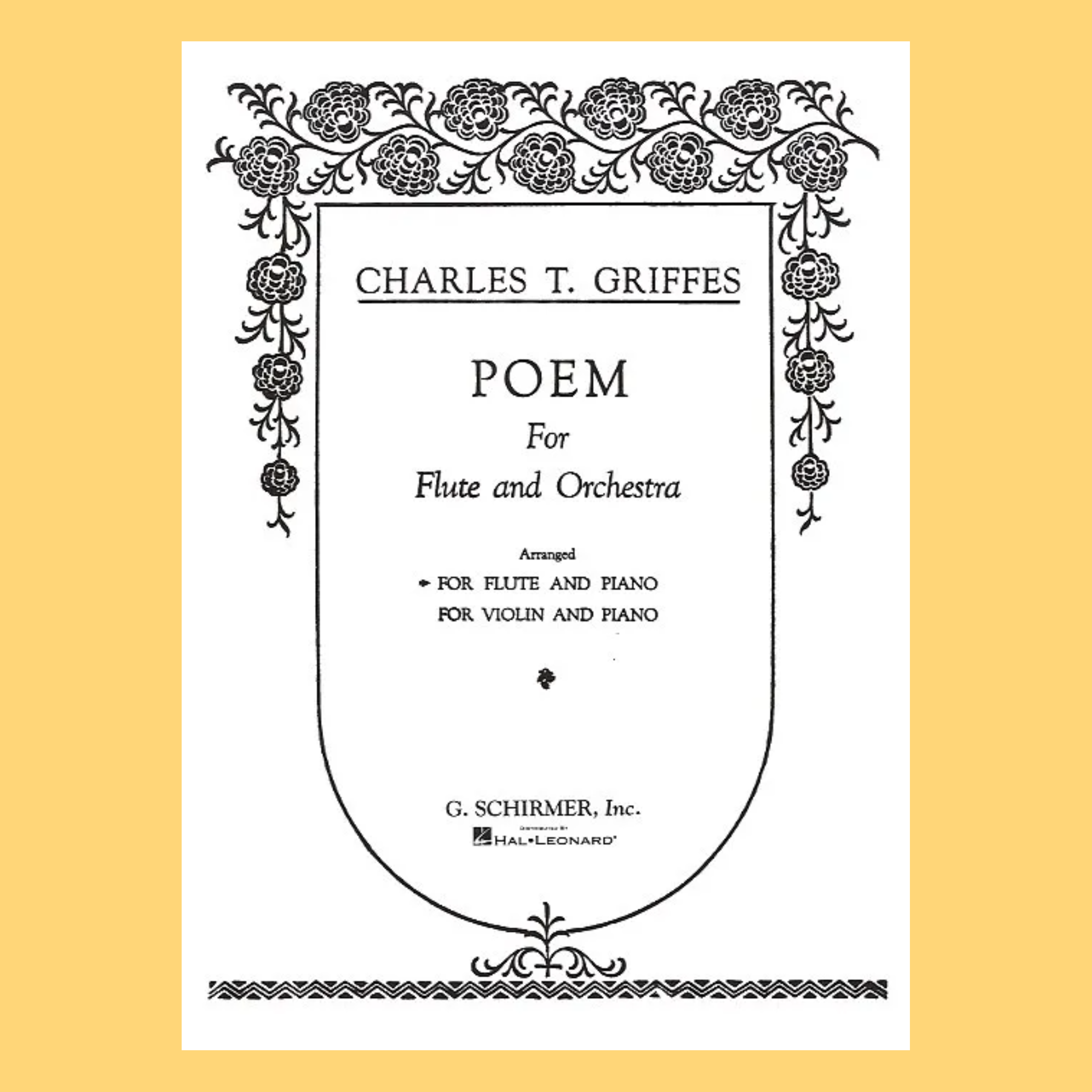 Gradeiffes - Poem For Flute/Piano – Music2u.com.au