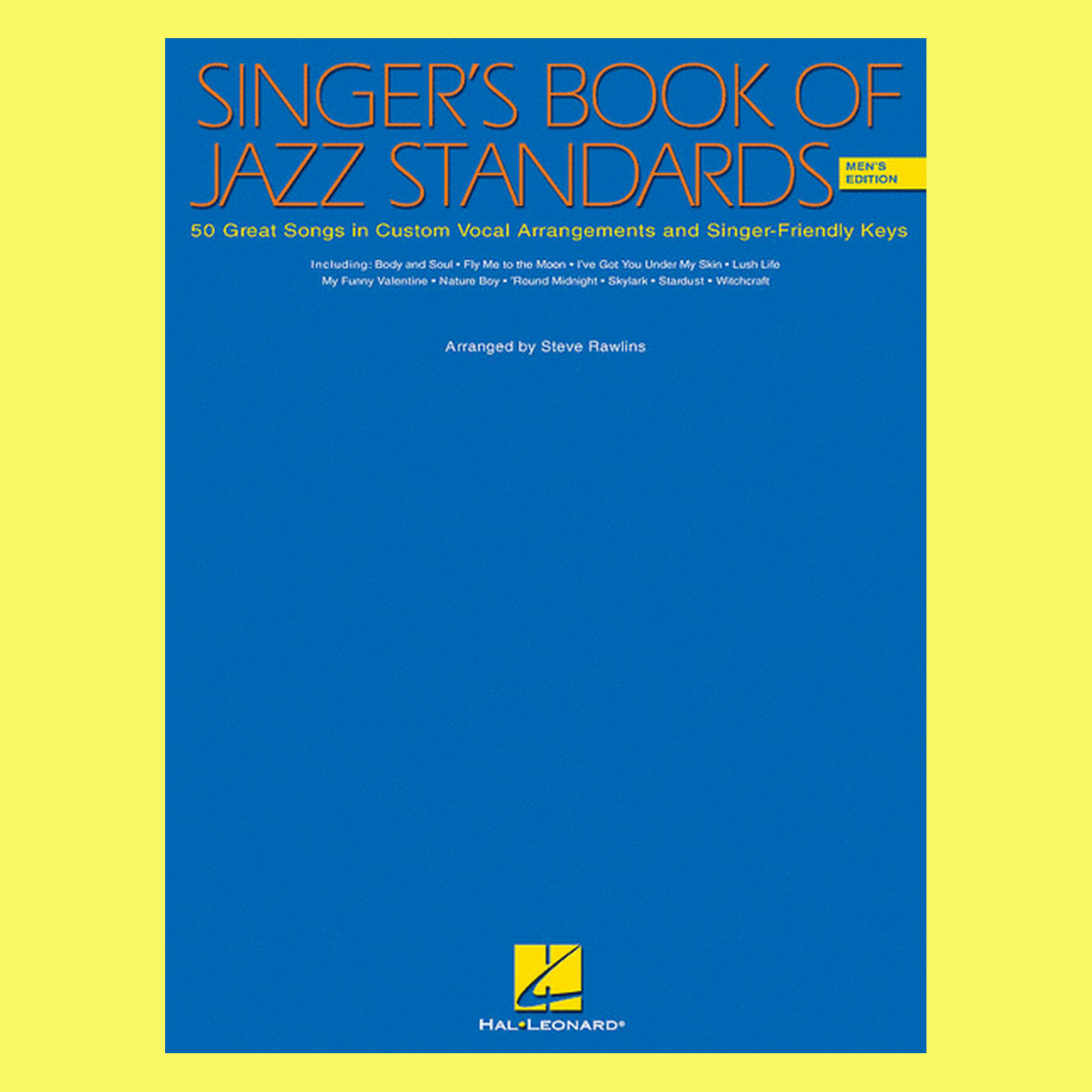 The Singer's Book of Jazz Standards - Mens' Edition Book – Music2u.com.au