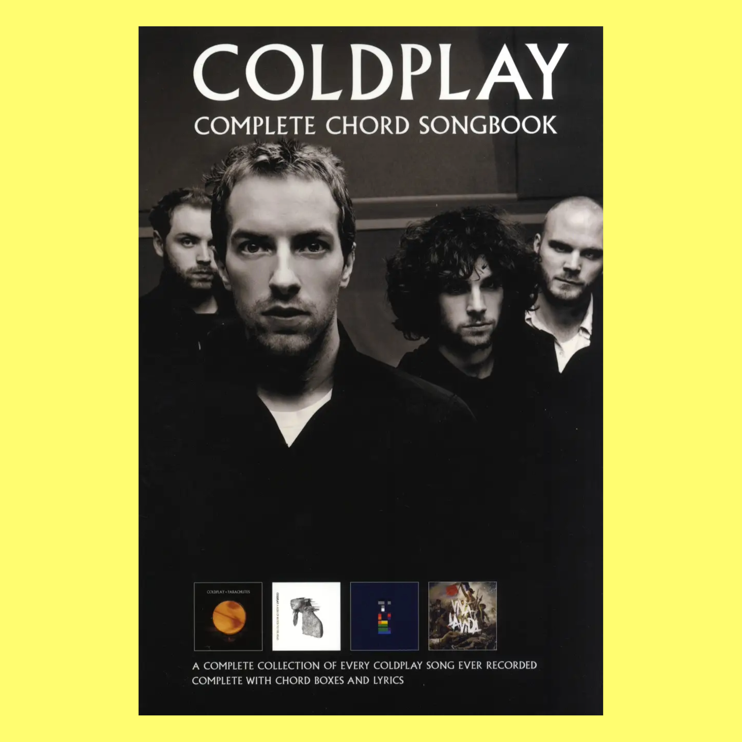 Coldplay - Complete Chord Songbook – Music2u.com.au