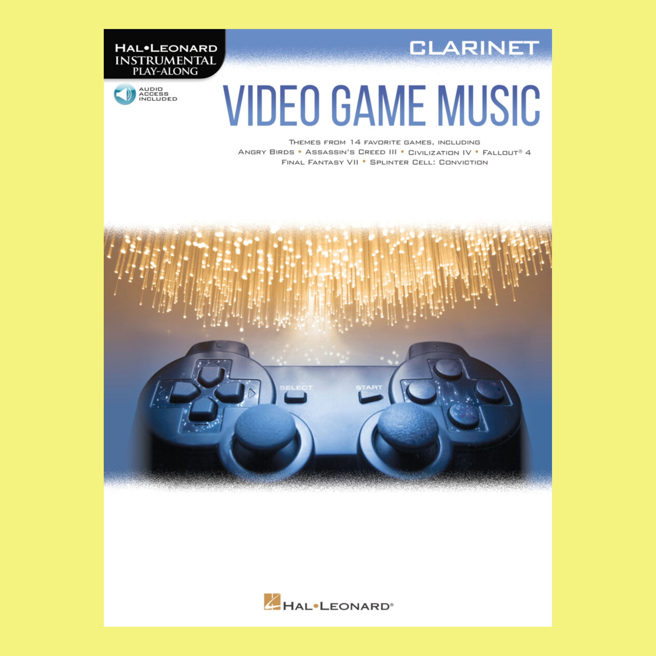 Video Game Music For Clarinet Play Along Book/Online Audio – Music2u.com.au