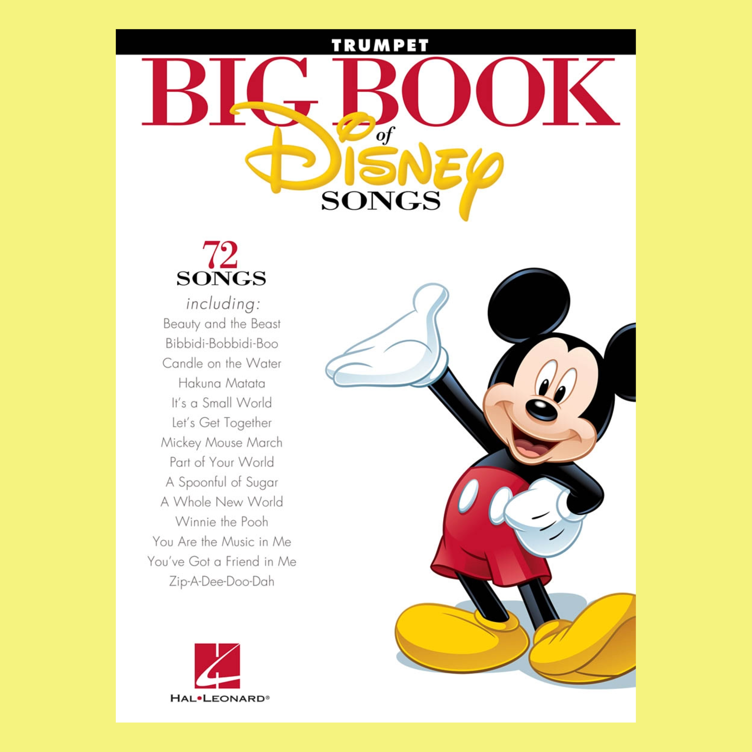 Big Book Of Disney Songs Trumpet – Music2u.com.au