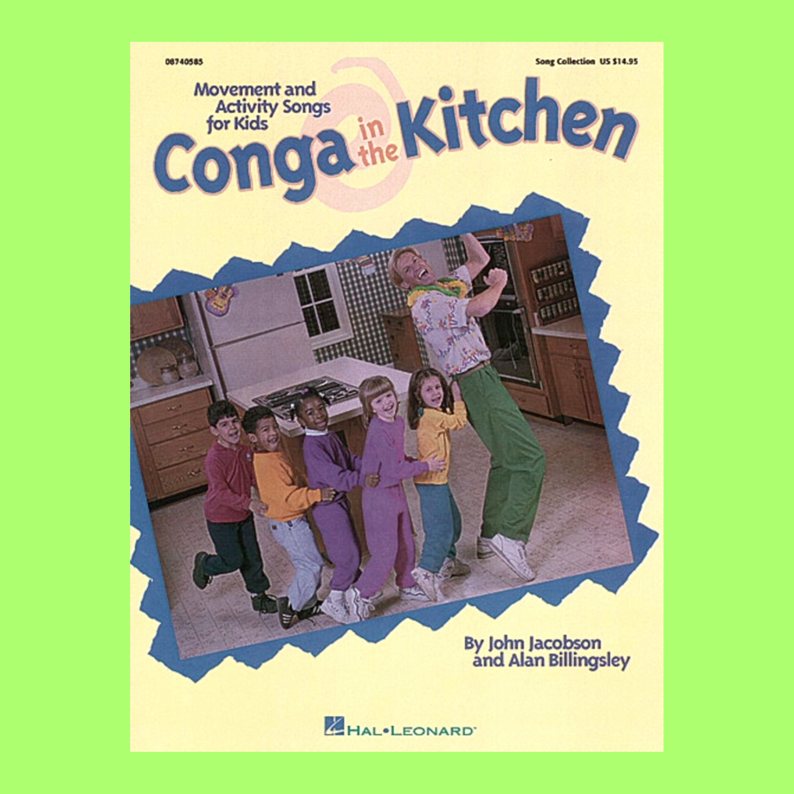Conga In The Kitchen Book - Movement & Activity Songs for Kids ...