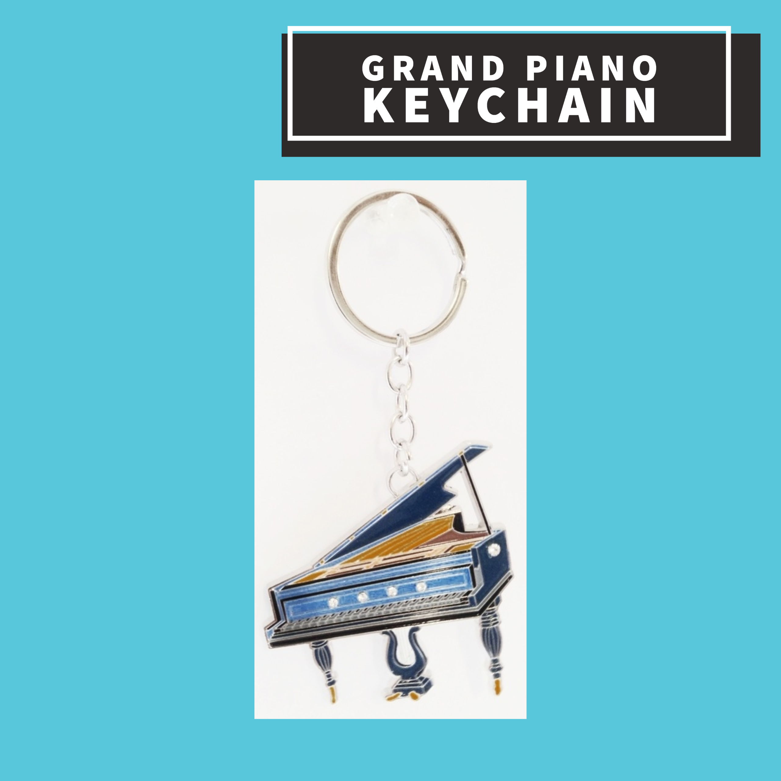 Gradeand Piano Keychain – Music2u.com.au