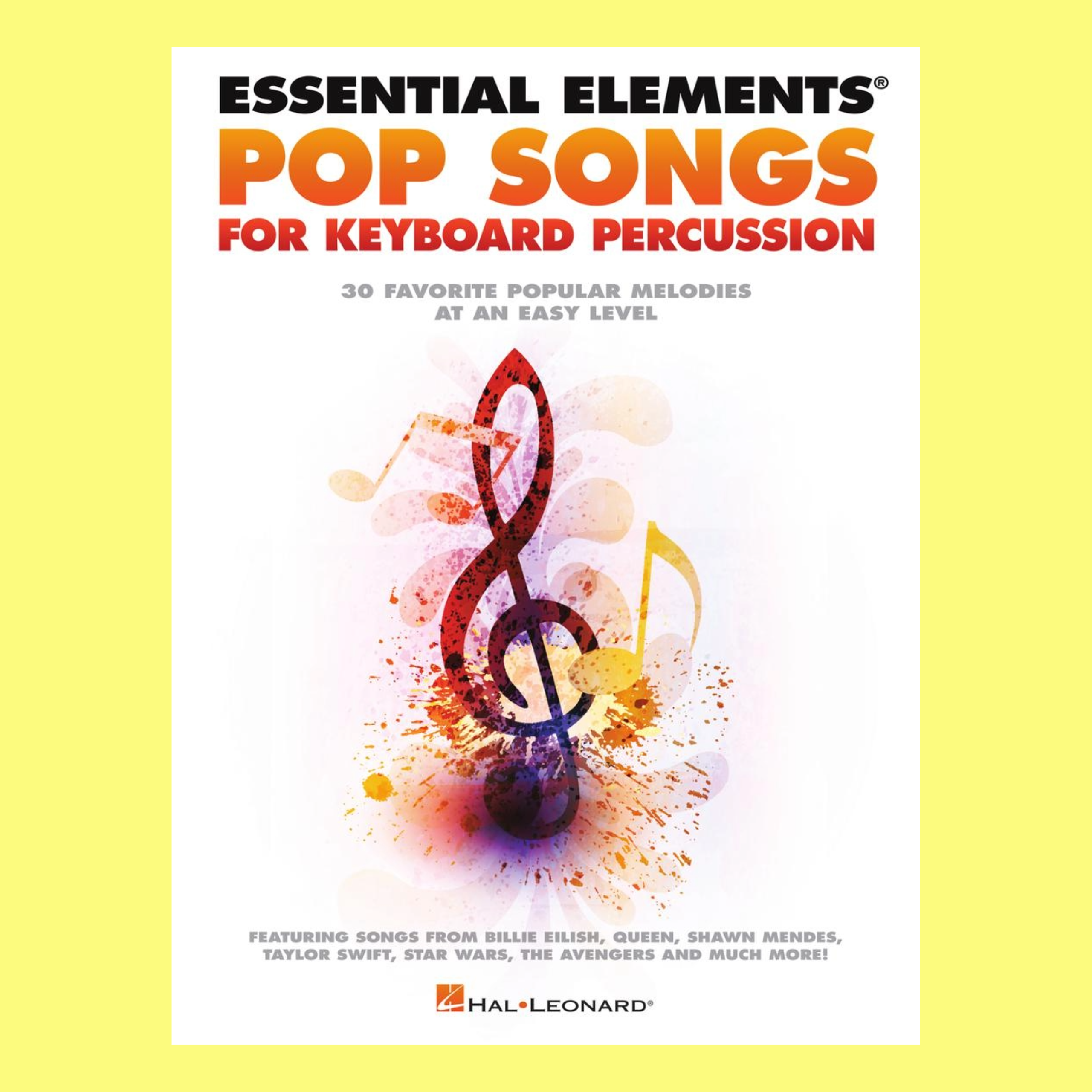 Essential Elements - Pop Songs For Keyboard Percussion Book – Music2u ...