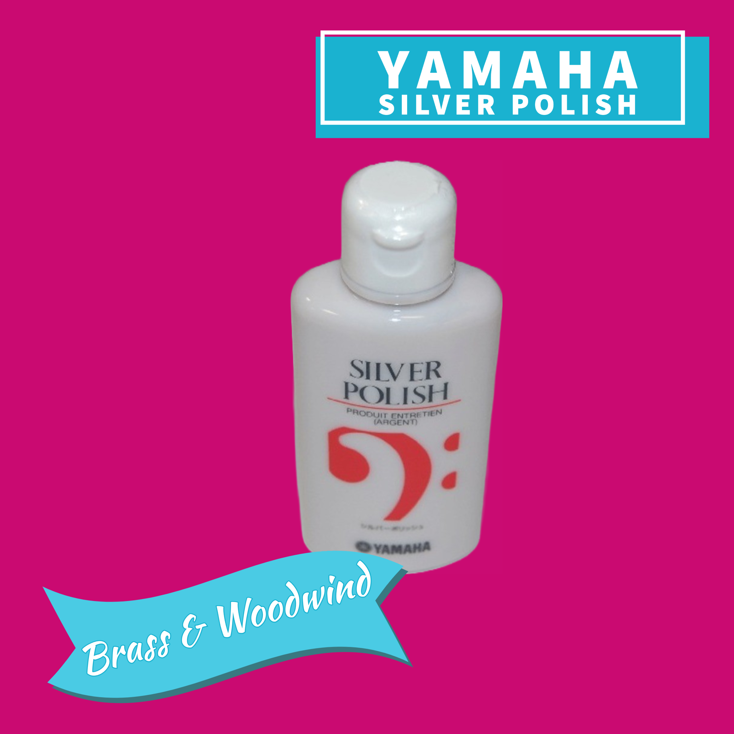 Yamaha Silver Polish for Brass & Wind Instruments – Music2u.com.au