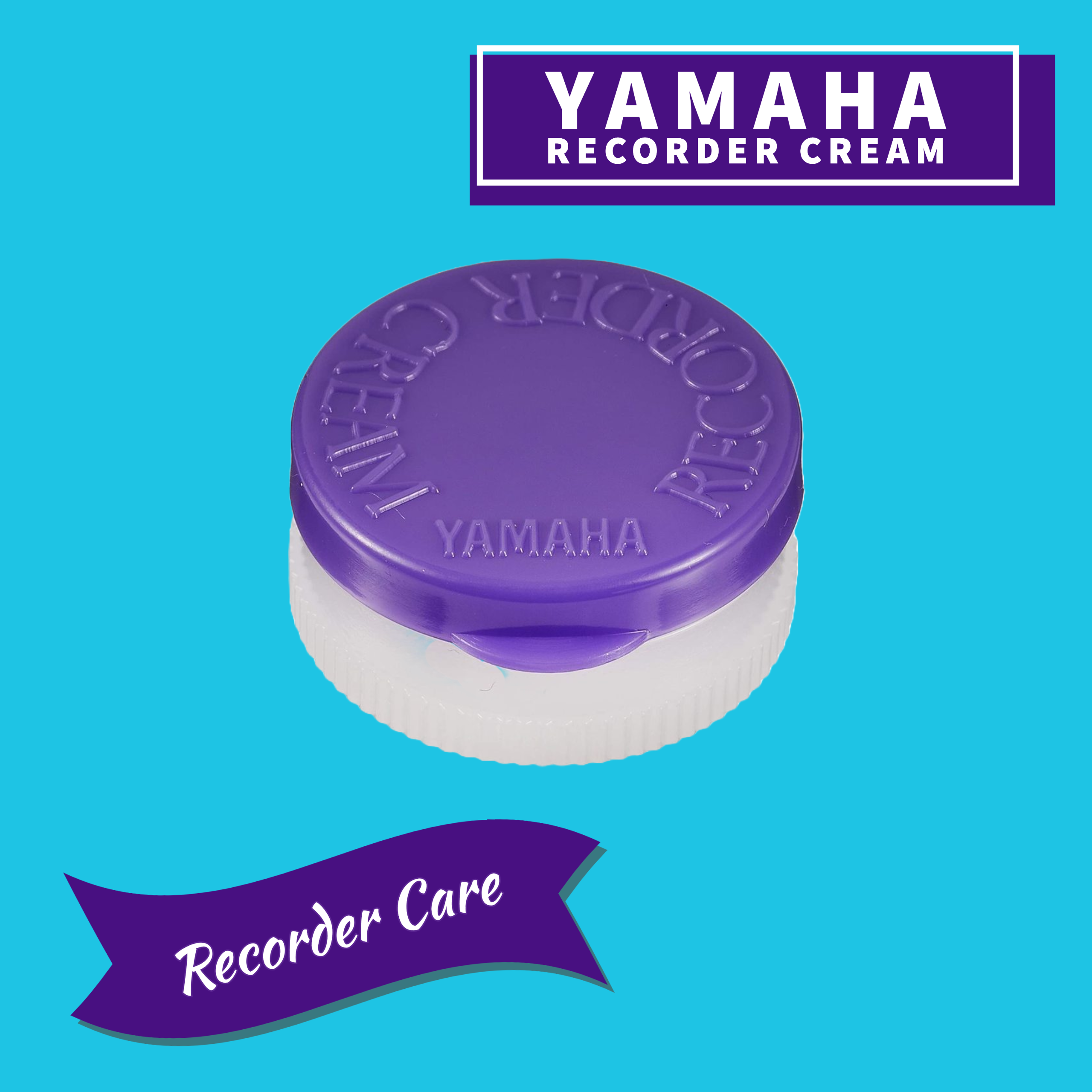 Yamaha Recorder Cream - 2 Gradeams – Music2u.com.au