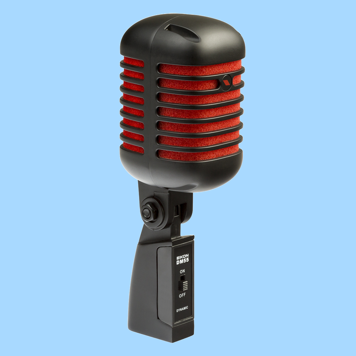 Eikon DM55V2RDBK Vintage Style Professional Vocal Dynamic Microphone ...