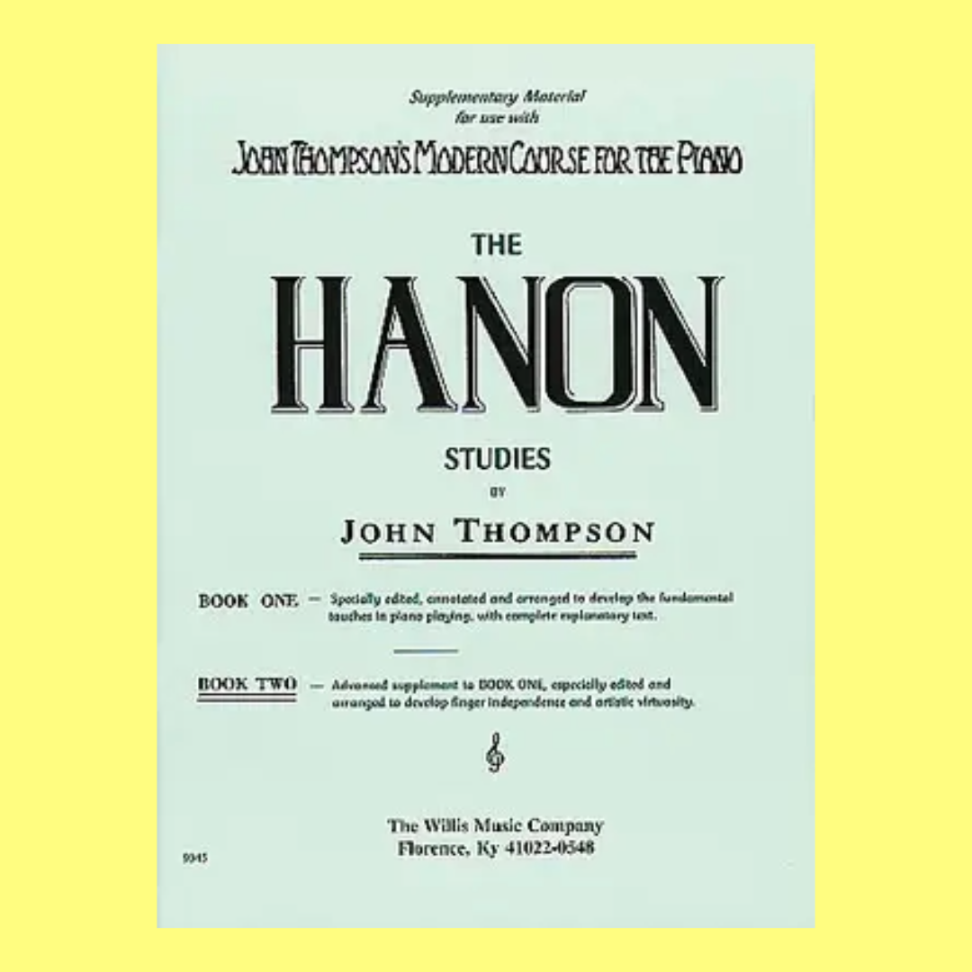 John Thompsons Hanon Studies - Piano Book 2 – Music2u.com.au