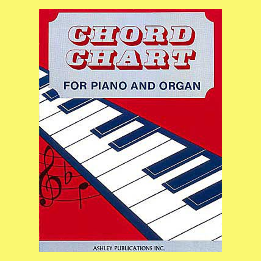 Fold Out Chord Chart For Piano And Organ – Music2u.com.au