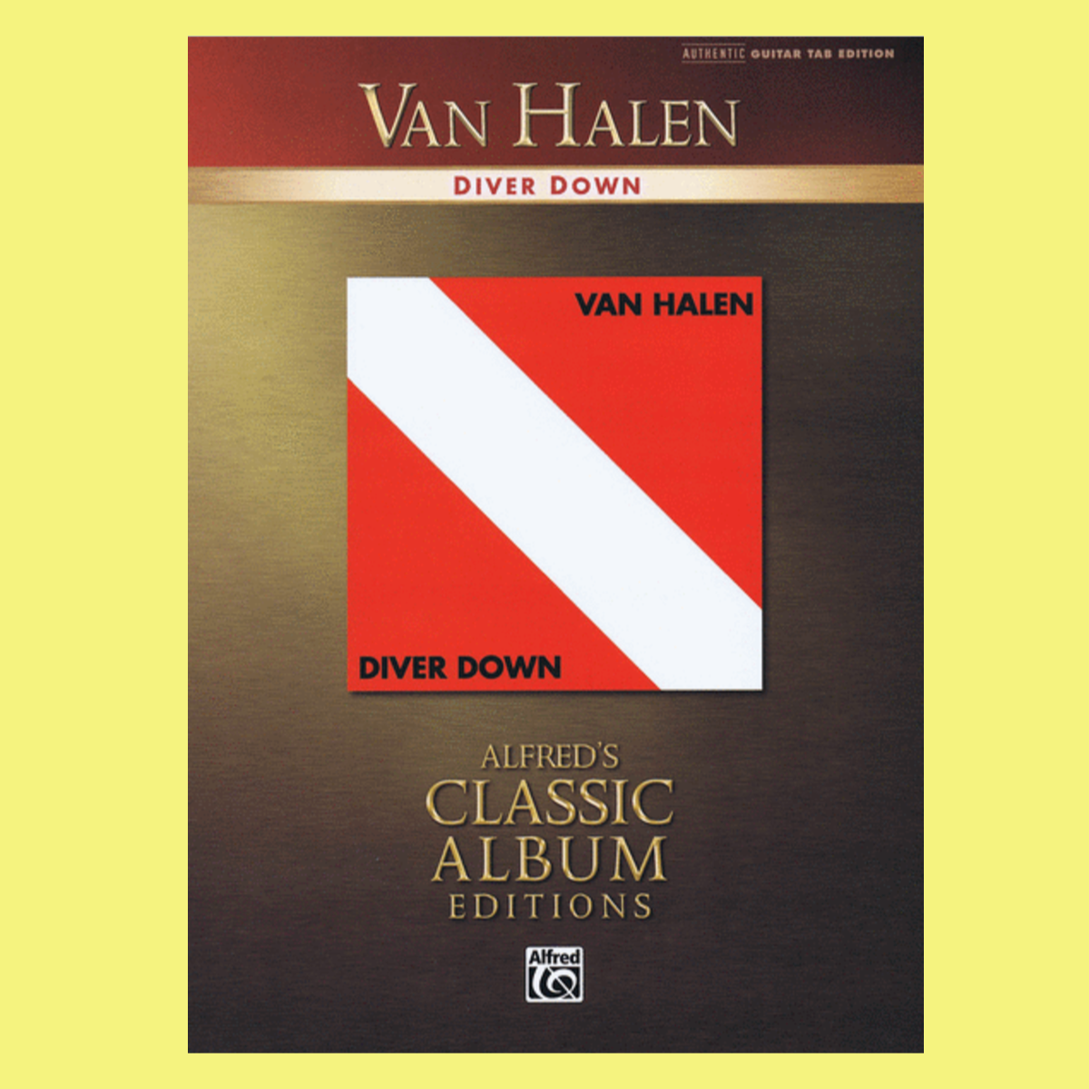 Van Halen - Diver Down Guitar Tab Book – Music2u.com.au