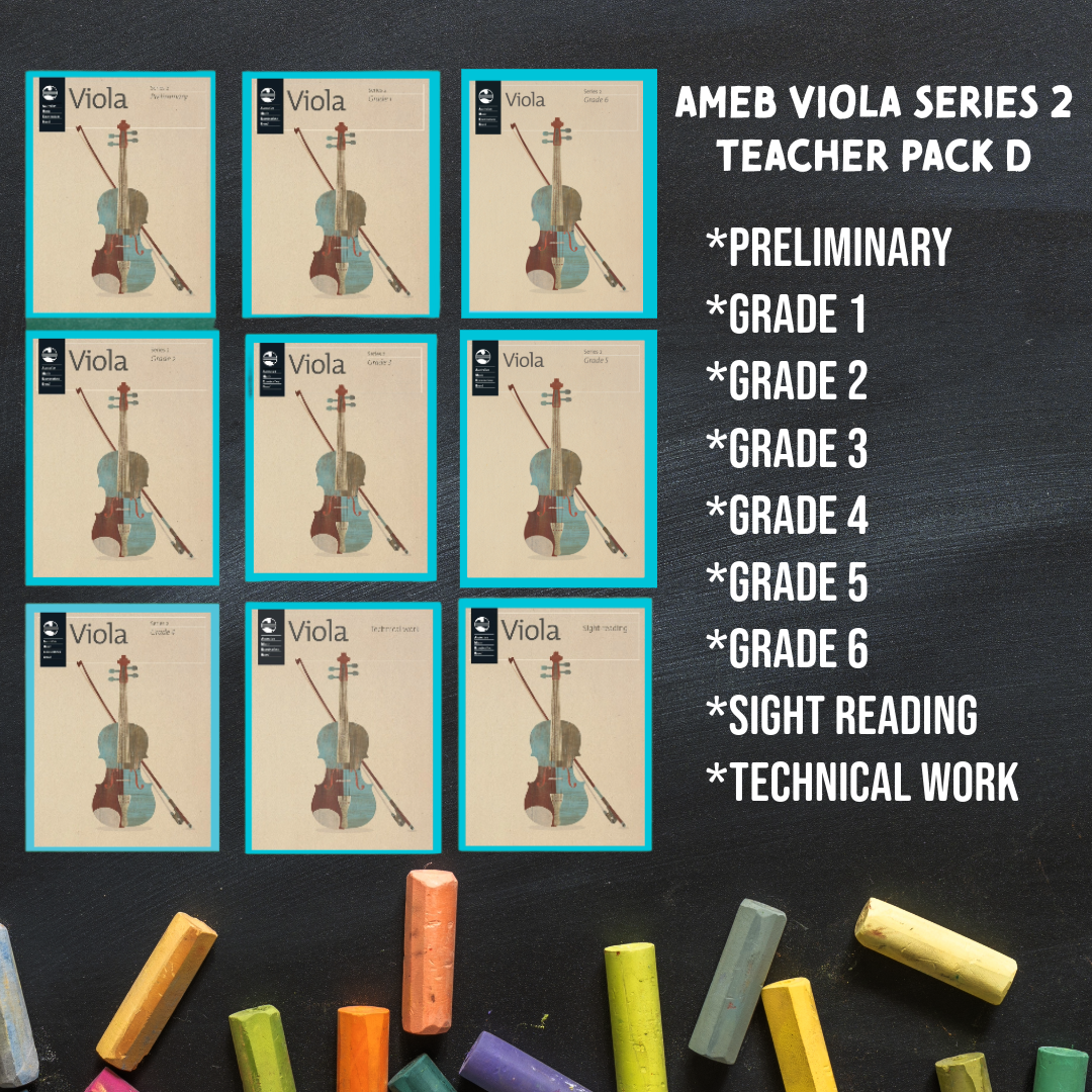 Viola Series 2 - Teacher Pack D (Preliminary to Grade 6 + Technical ...