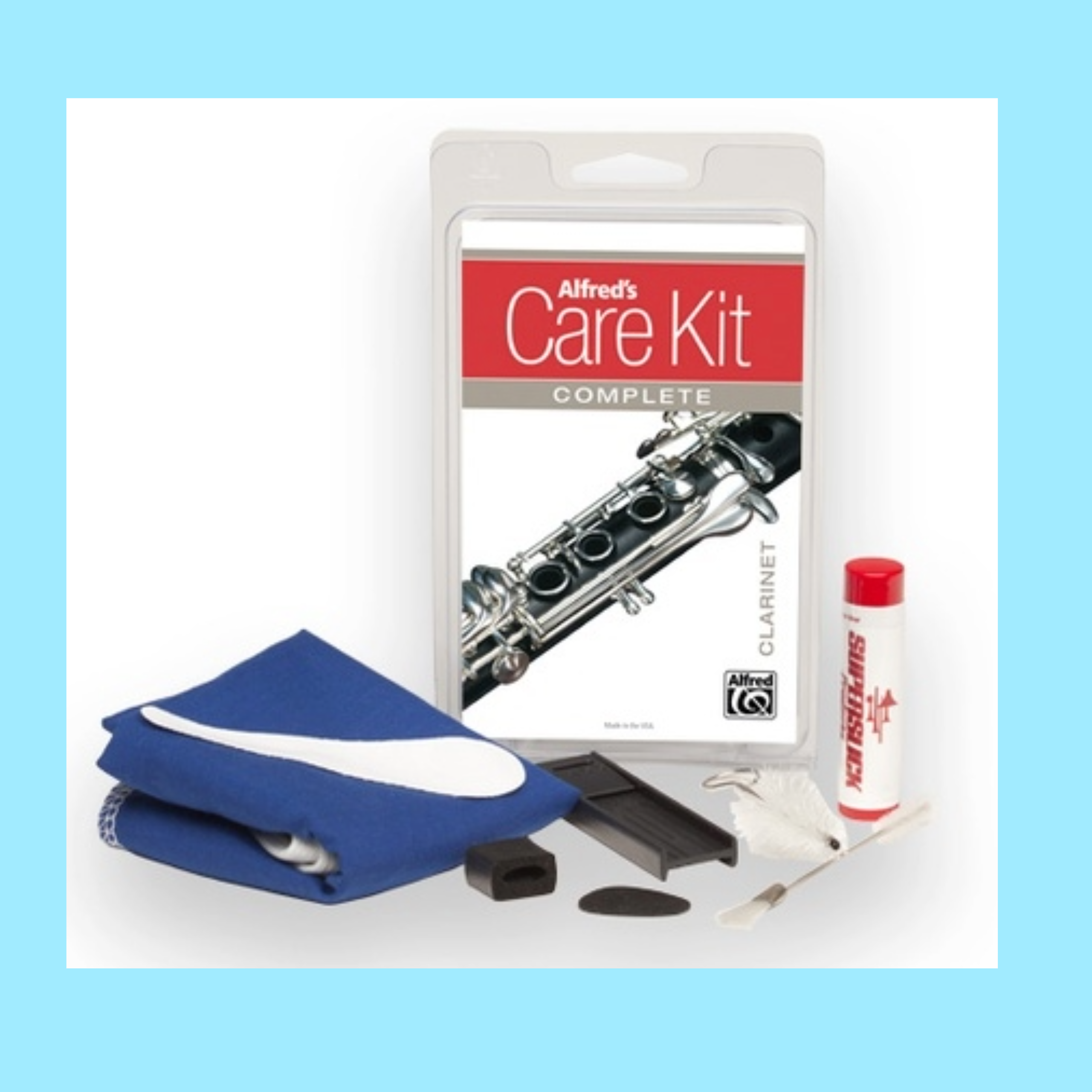 Alfreds Complete Clarinet Maintenance Care Kit – Music2u.com.au