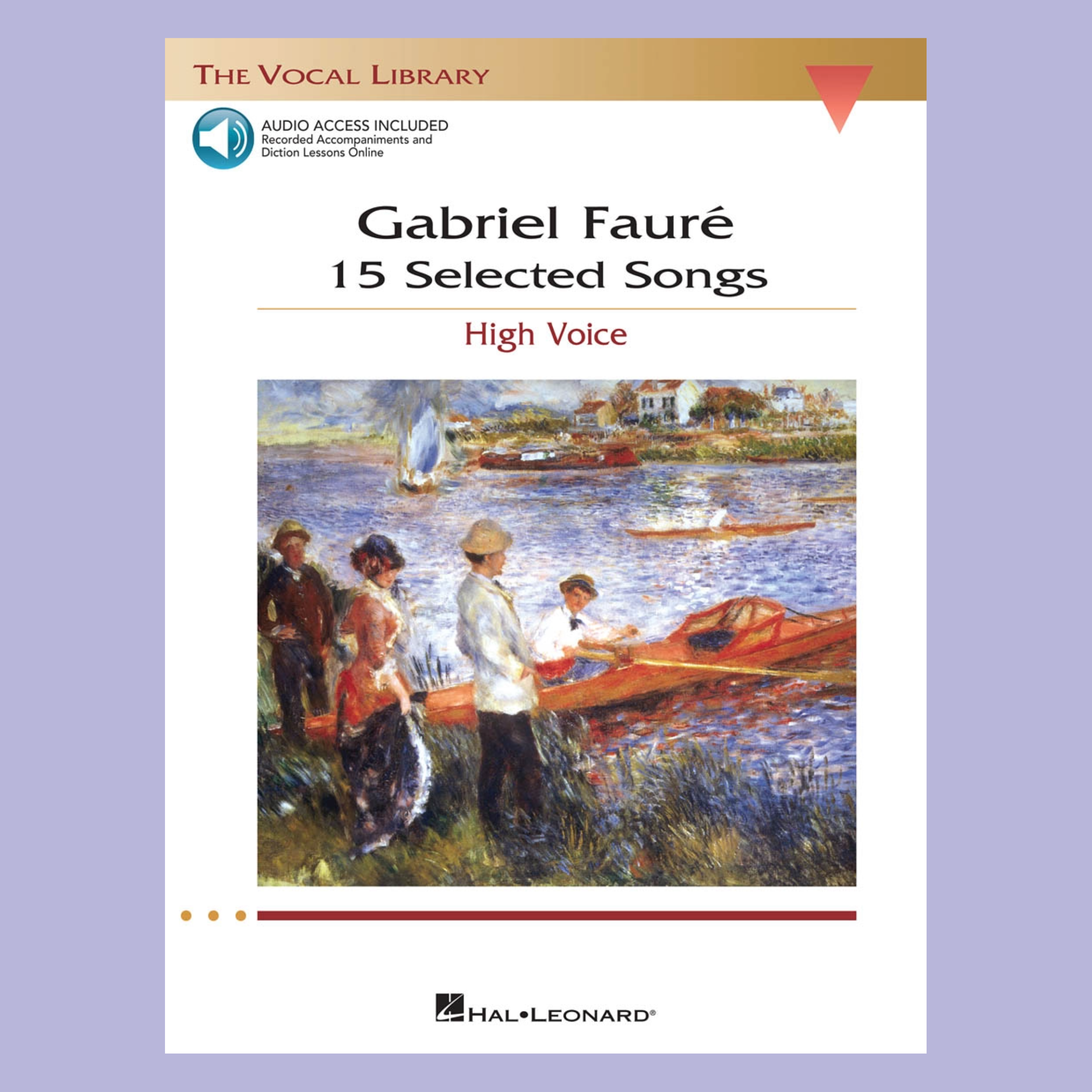 Gabriel Faure - 15 Selected Songs High Voice Book/Online Audio ...
