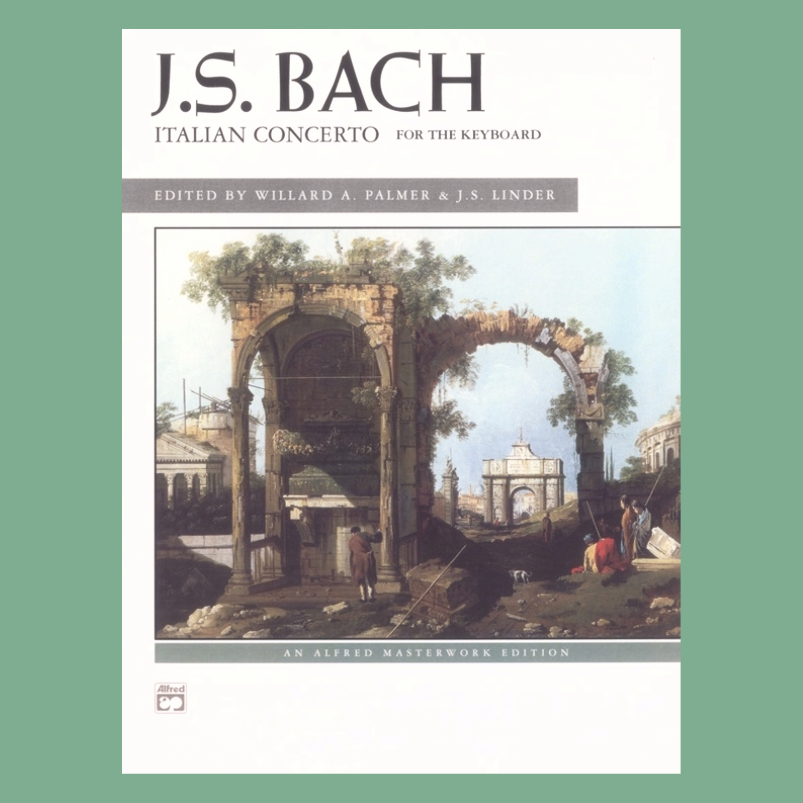 J.S Bach - Italian Concerto For Piano Book – Music2u.com.au