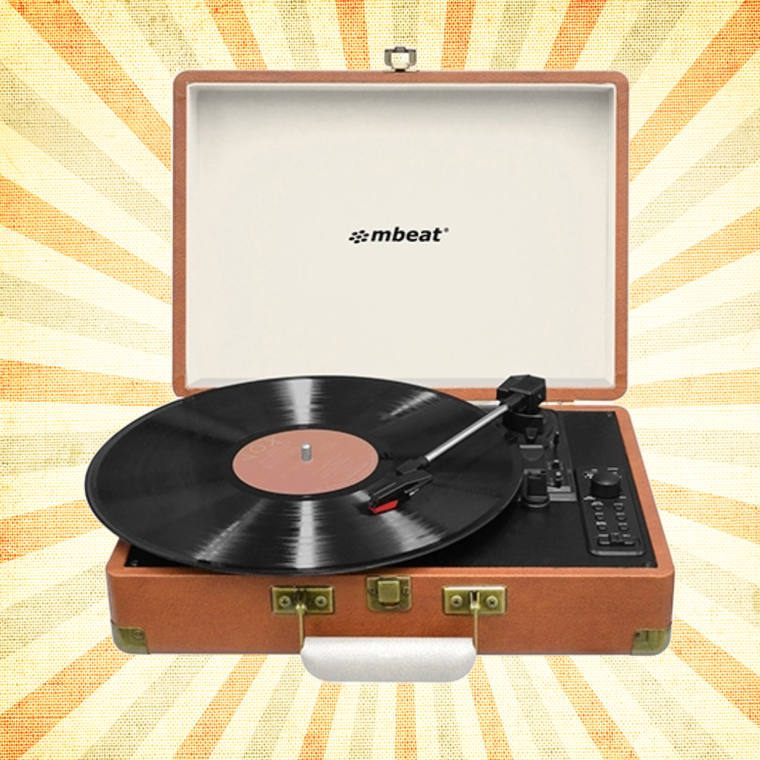 MBeat Aria Retro Turntable with Bluetooth & USB Disk Record – Music2u ...