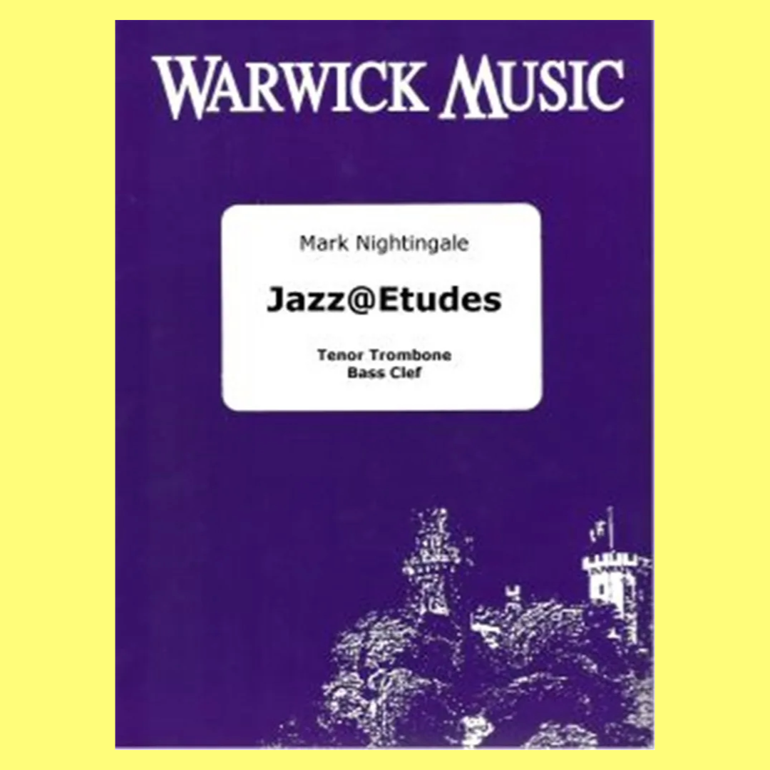 Mark Nightingale - Jazz @ Etudes Trombone Bass Clef Book – Music2u.com.au