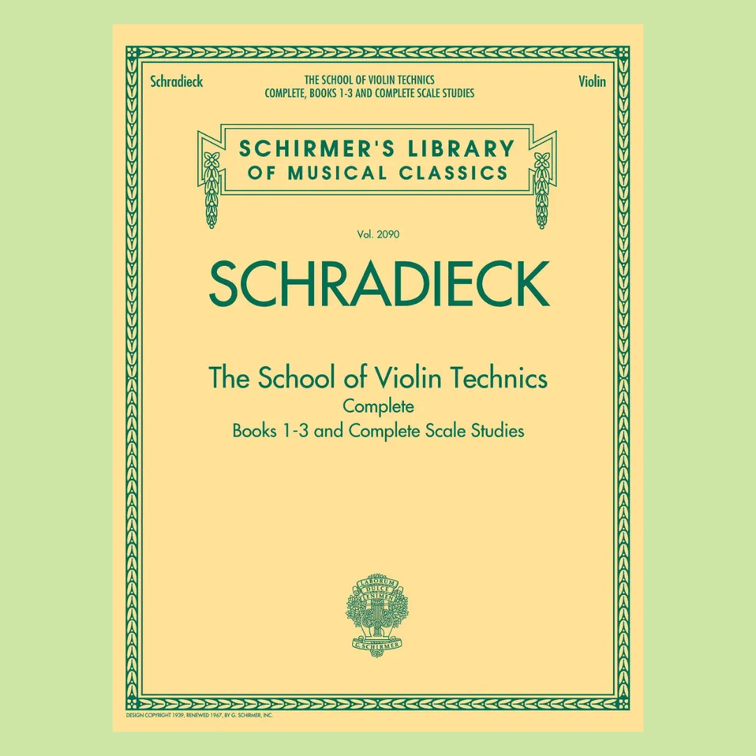 Schradieck - School Of Violin Technics Complete – Music2u.com.au