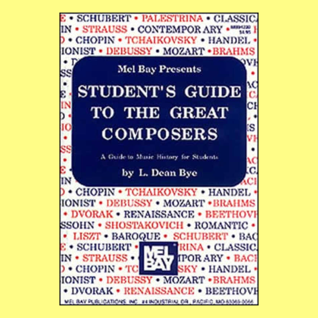 Students Guide To The Great Composers Book – Music2u.com.au