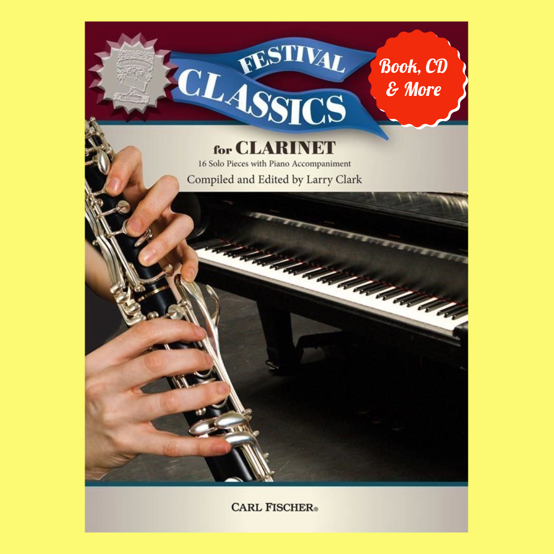 Festival Classics For Clarinet Book/CD-Rom – Music2u.com.au