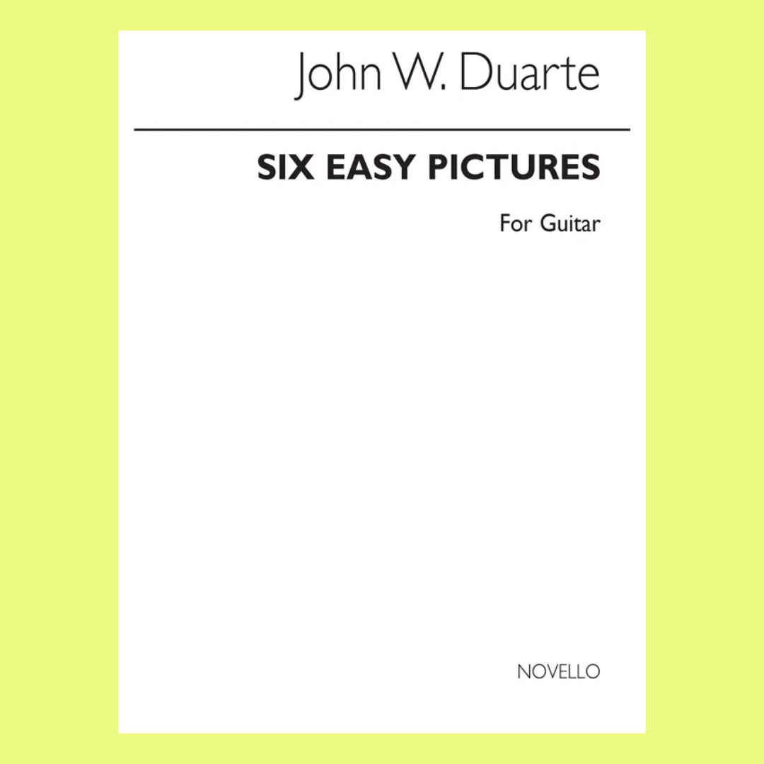 John W. Duarte 6 Easy Pictures Guitar(Arc) – Music2u.com.au