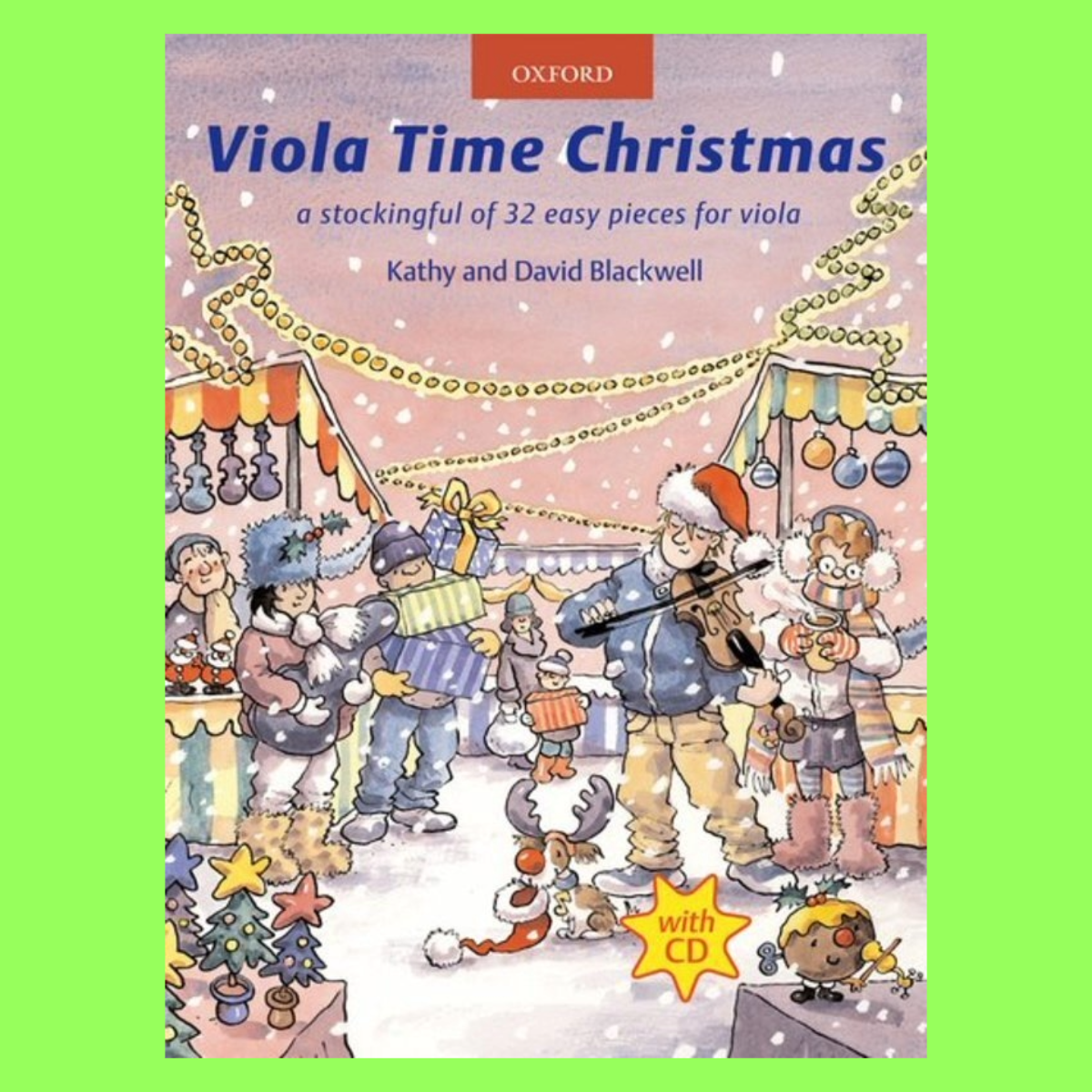 Viola Time - Christmas Book & Play Along CD – Music2u.com.au