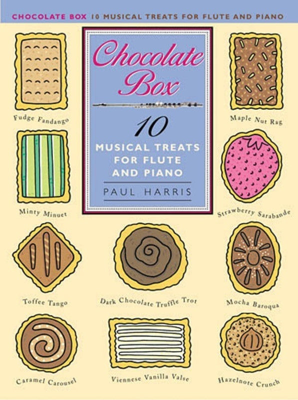 Harris - Chocolate Box 10 Musical Treats Flute/Piano – Music2u.com.au