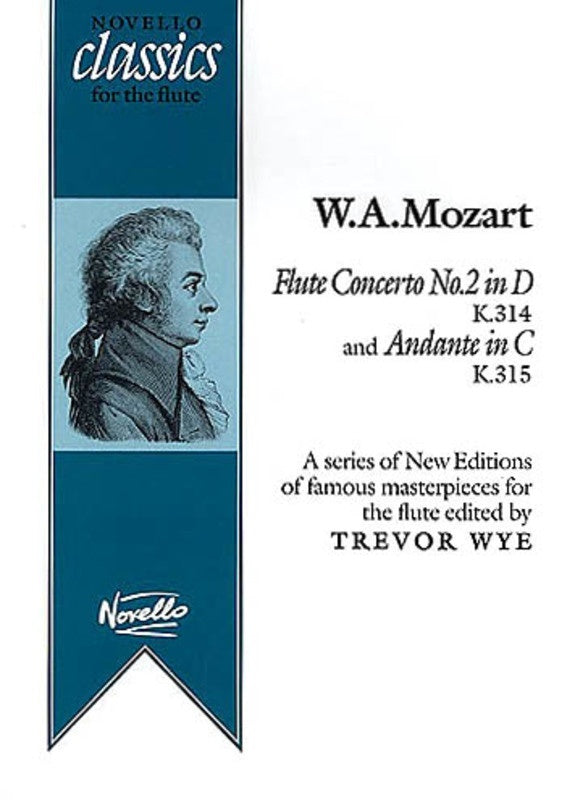 Mozart - Concerto No 2 K 314 Andante K 315 Flute/Piano – Music2u.com.au