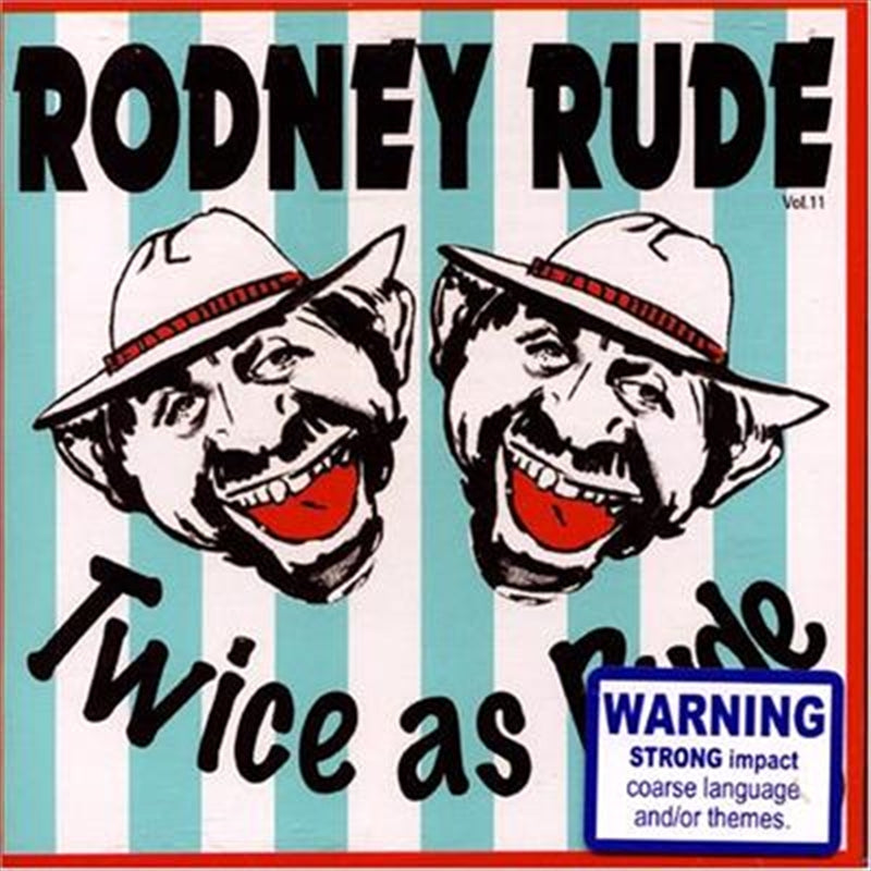 Rodney Rude - Twice As Rude CD – Music2u.com.au