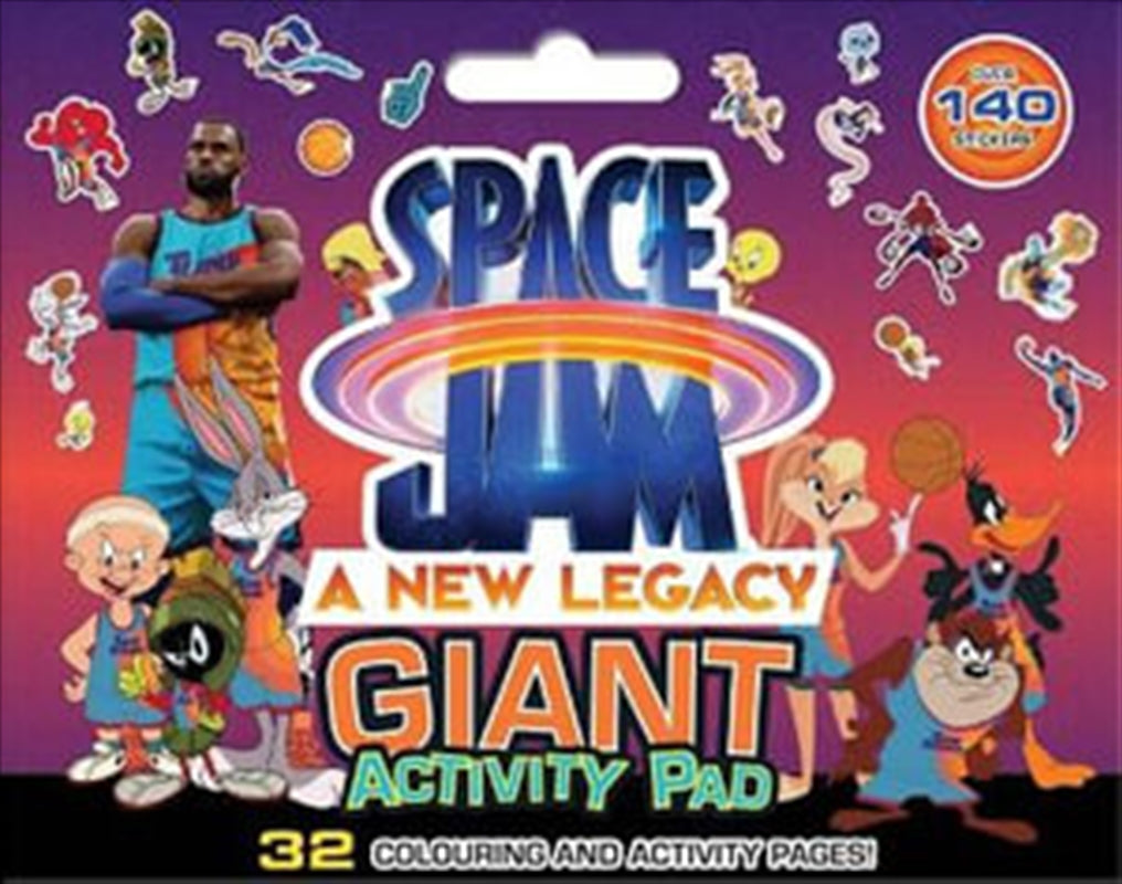 Space Jam 2: Giant Activity Pad - Schoastic – Music2u.com.au