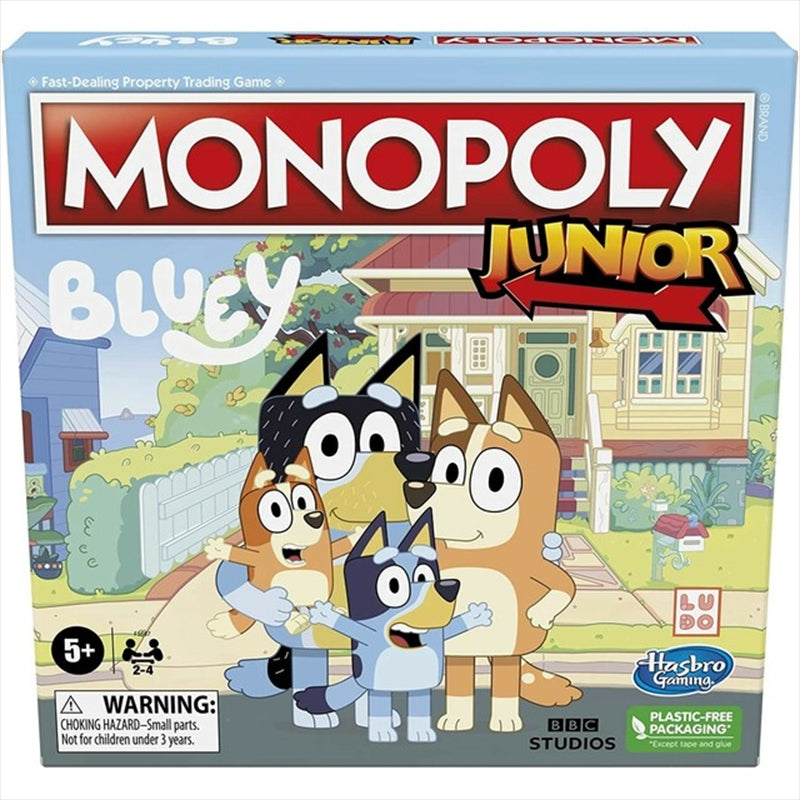 Boardgame: Monopoly Junior Bluey Edition – Music2u.com.au