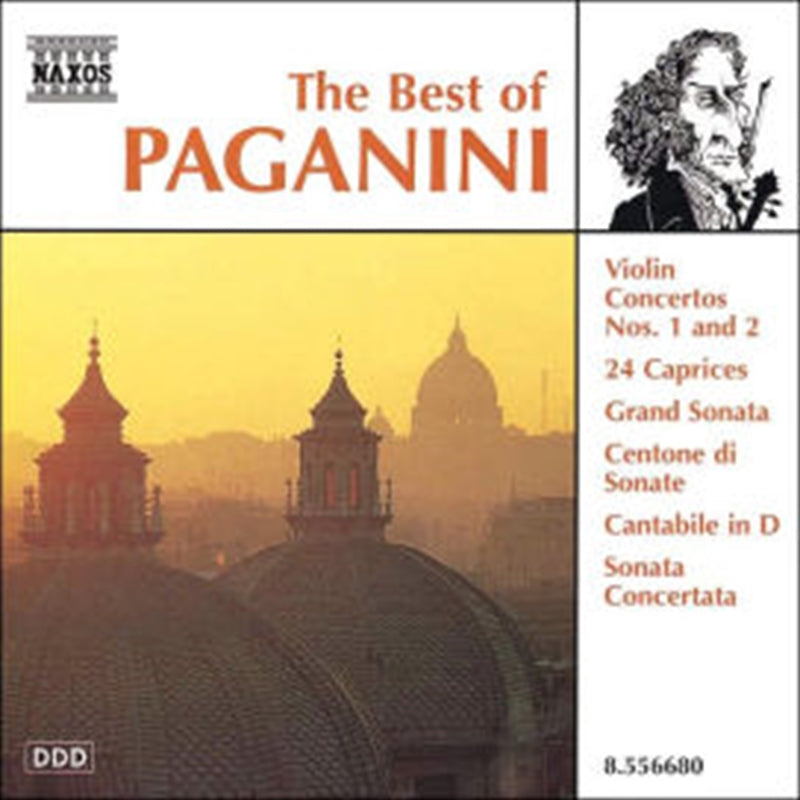 The Best Of Paganini CD (Various Artists) – Music2u.com.au