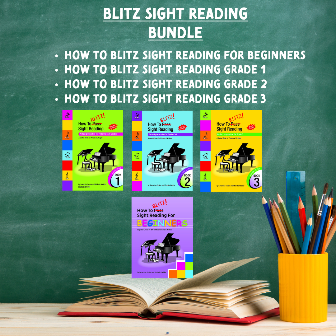 Blitz Sight Reading Teacher's Bundle - Sight Reading Beginner + Books ...