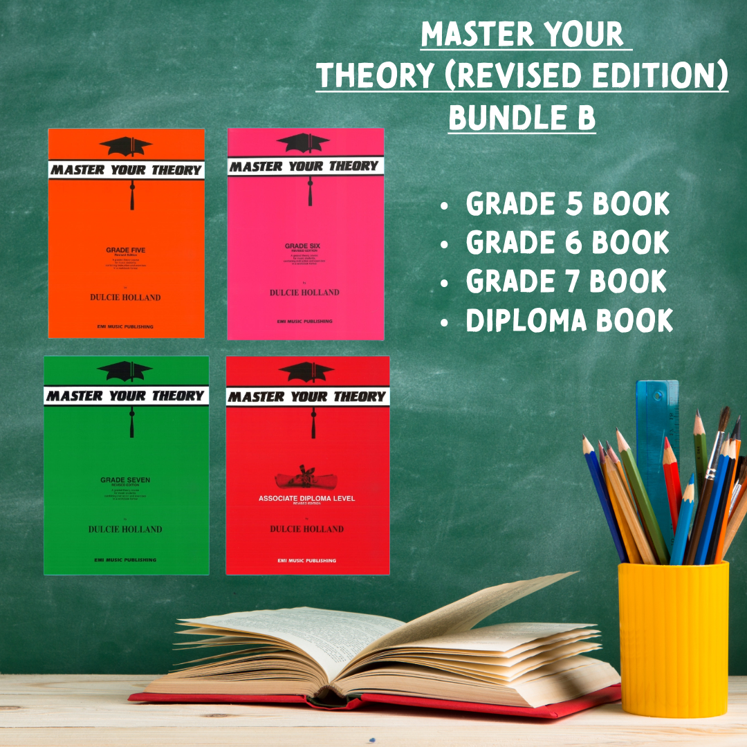 Master Your Theory: Grade 5 - Diploma Books Bundle Pack B (Revised Edi ...