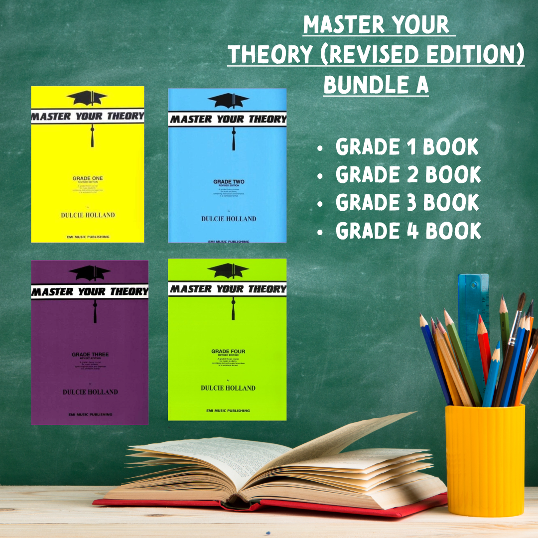 Master Your Theory: Grade 1 -4 Books Bundle Pack A (Revised Edition ...