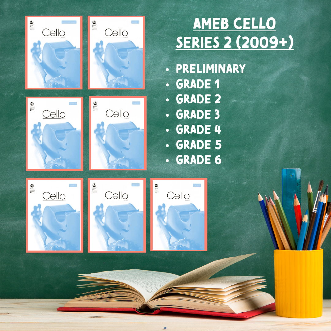 Cello Series 2 - Teacher Pack C (Preliminary to Grade 6) x 7 Books ...