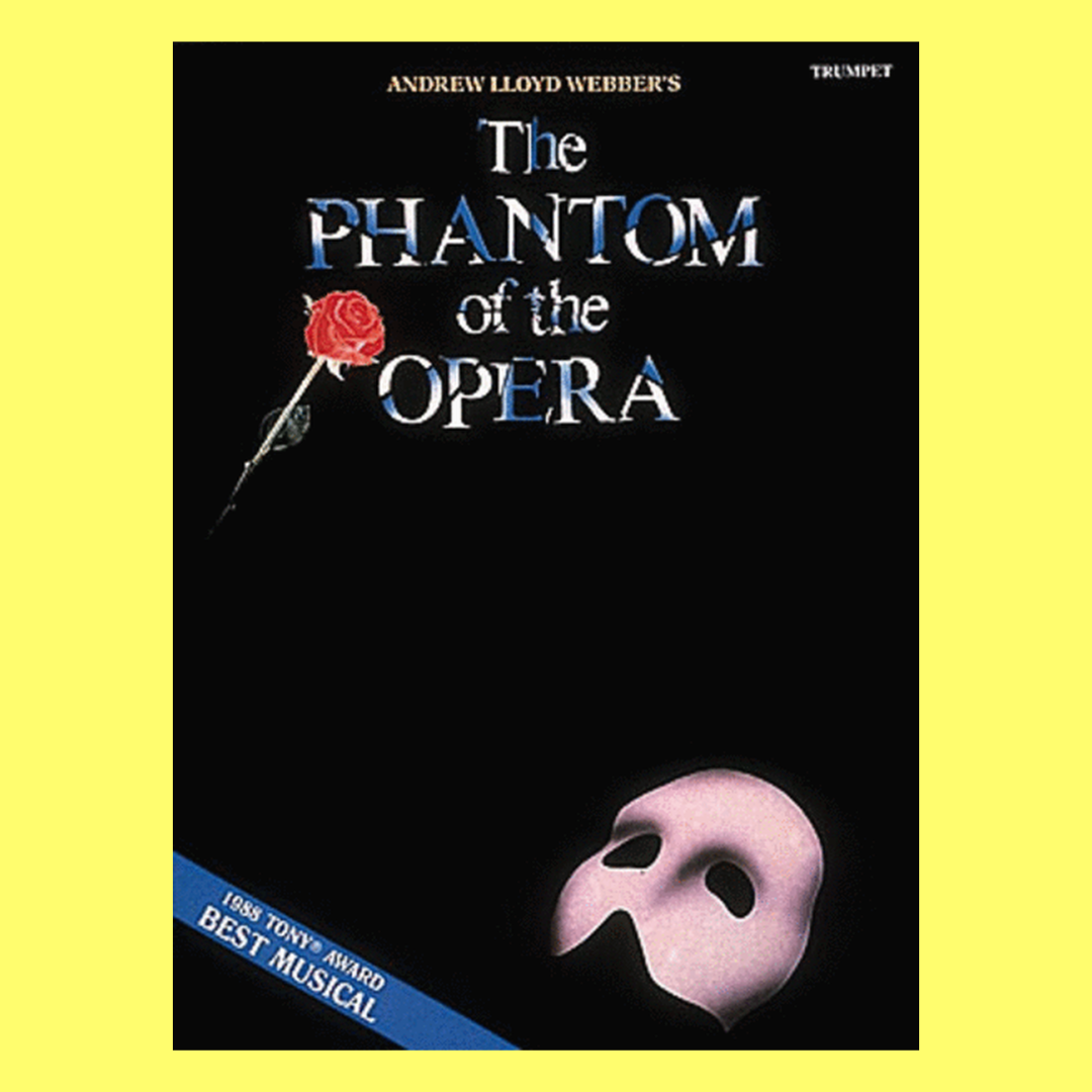 Phantom Of The Opera Trumpet Book – Music2u.com.au