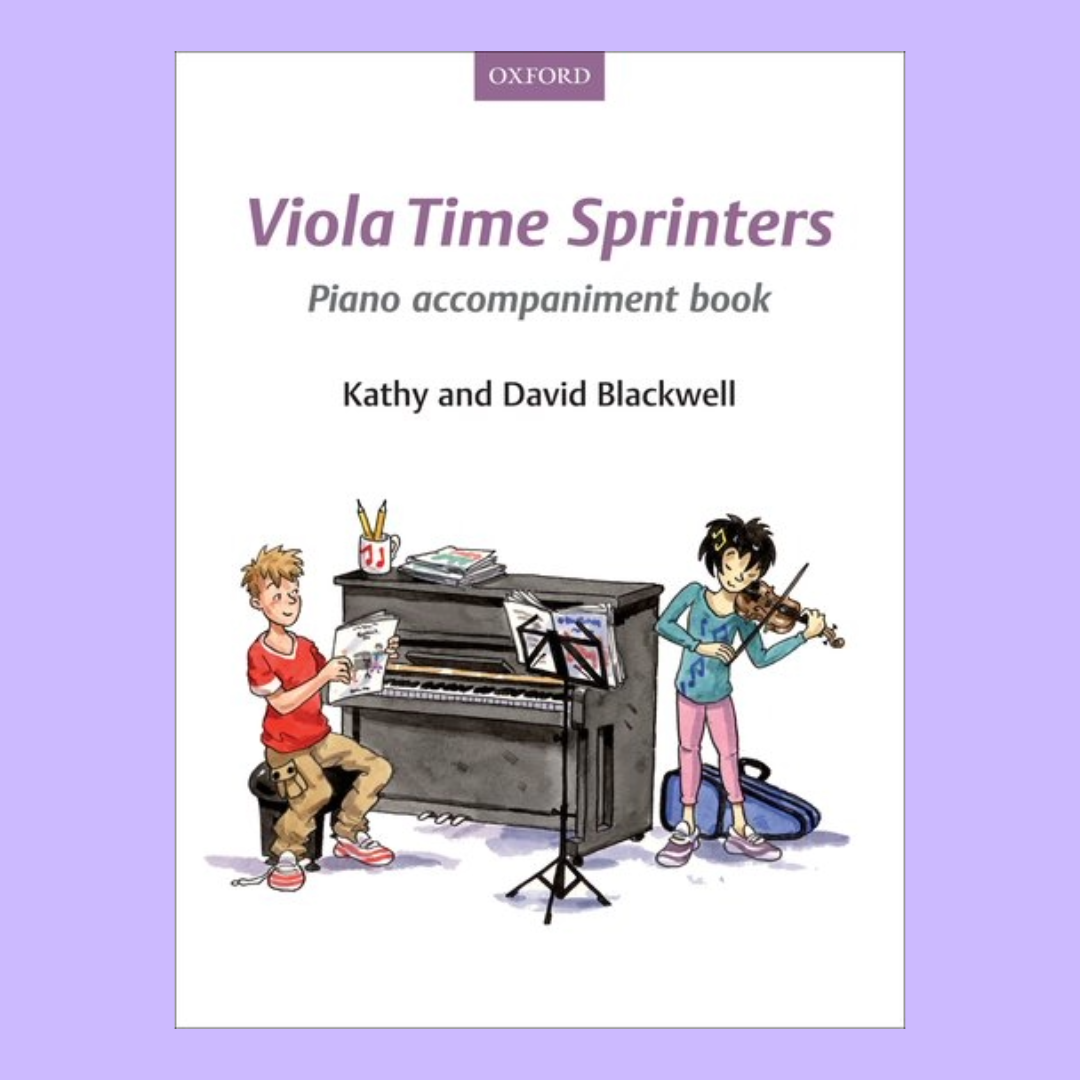 Viola Time Sprinters Piano Accompaniment Book – Music2u.com.au
