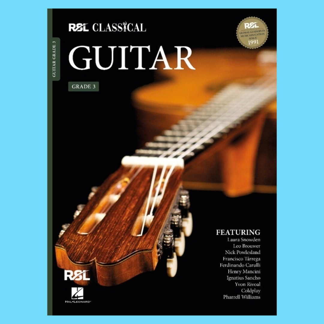 Rockschool Classical Guitar - Grade 3 Book (2022+) – Music2u.com.au