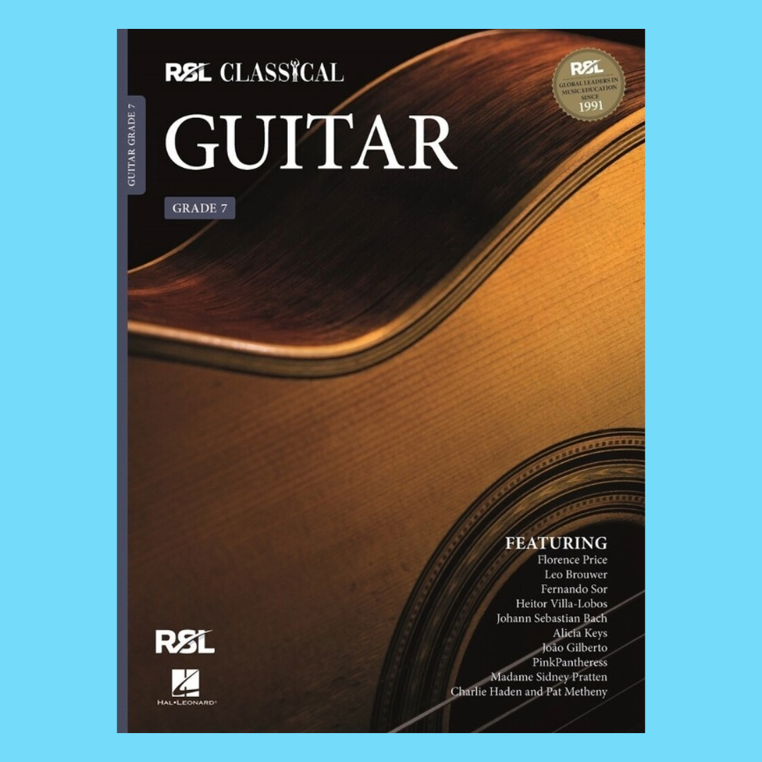 Rockschool Classical Guitar - Grade 7 Book (2022+) – Music2u.com.au