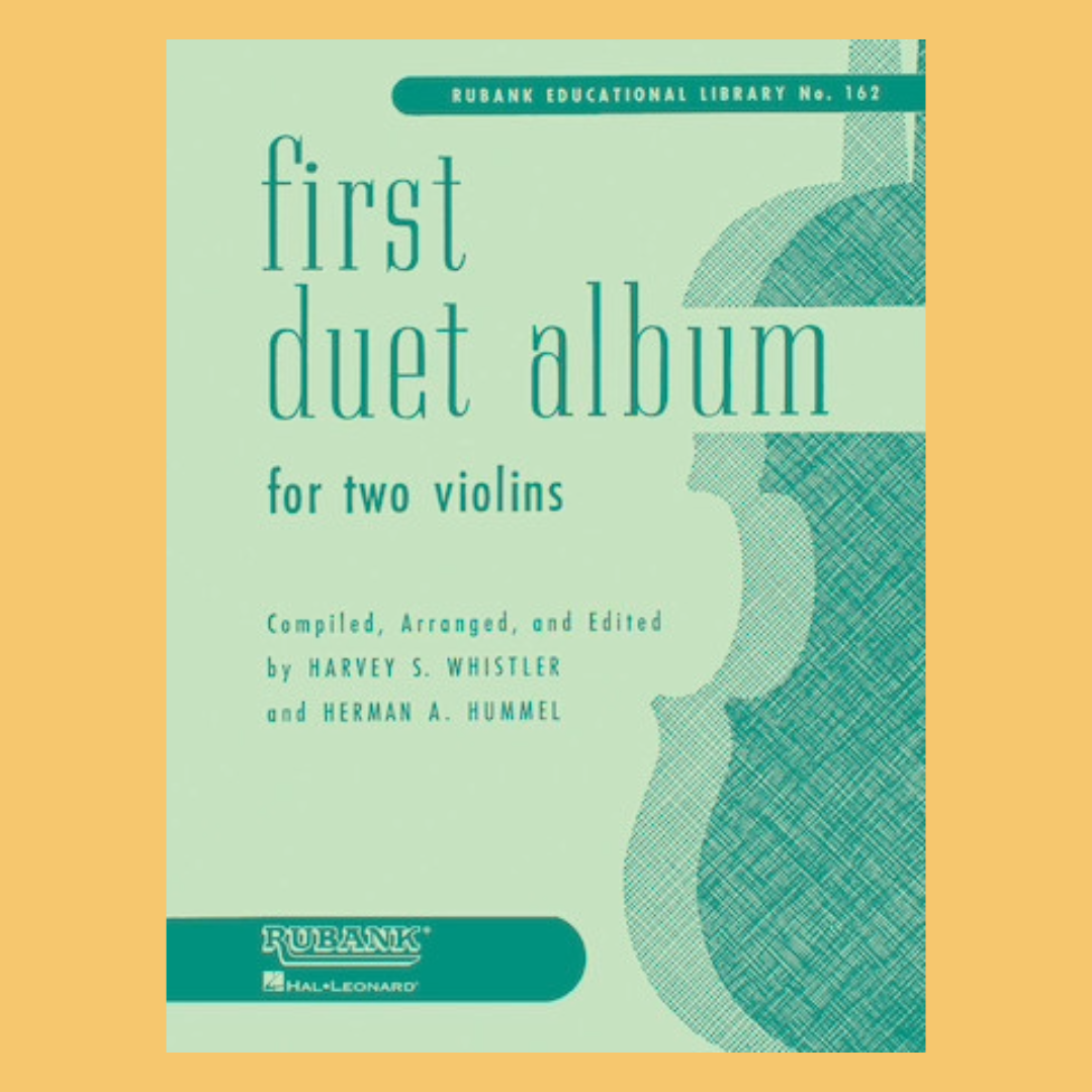 Rubank: First Duet Album For Two Violins Songbook – Music2u.com.au
