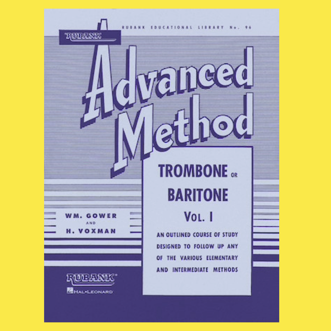 Rubank Advanced Method - Trombone Volume 1 Book – Music2u.com.au
