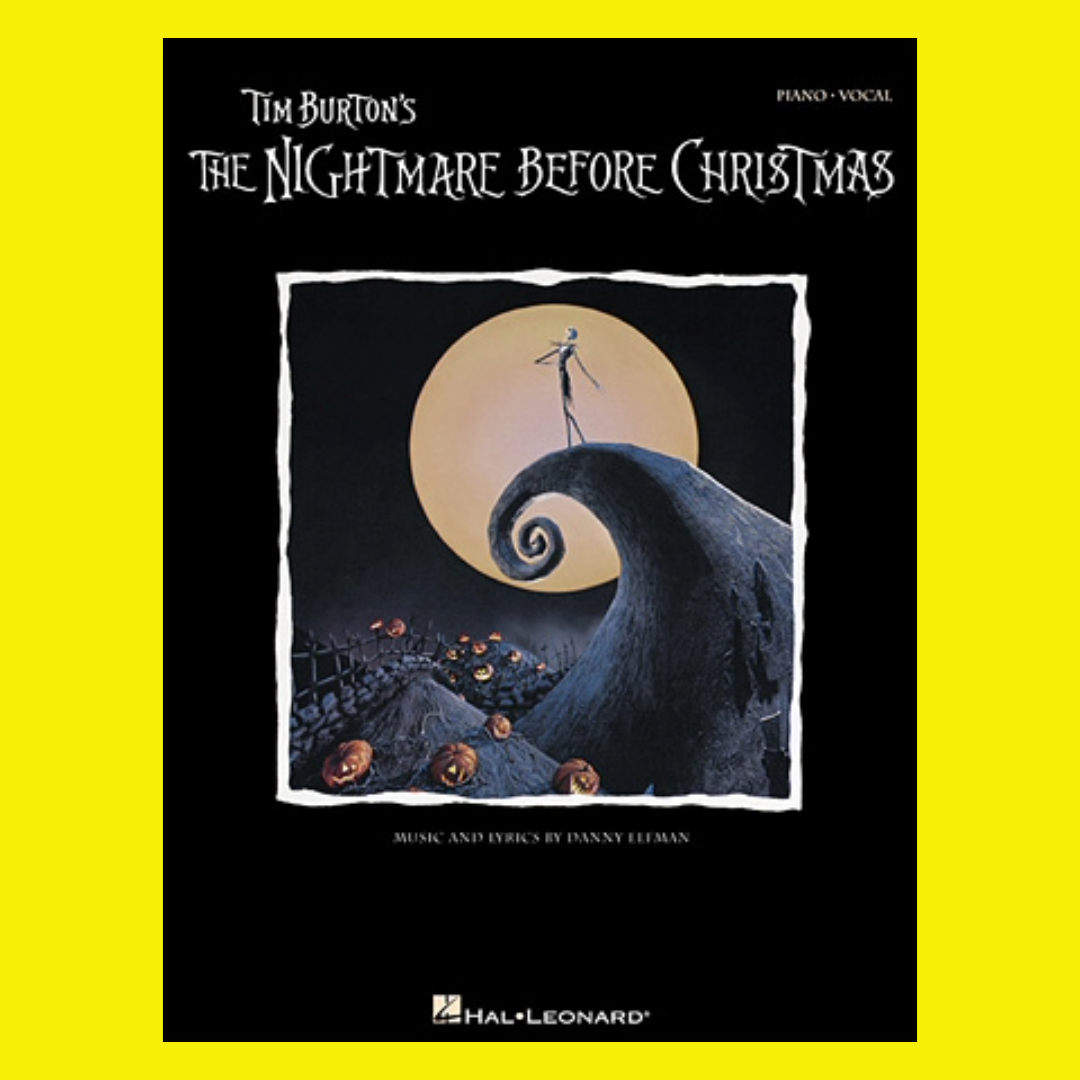 Nightmare Before Christmas Songbook for Piano, Vocal and Guitar ...