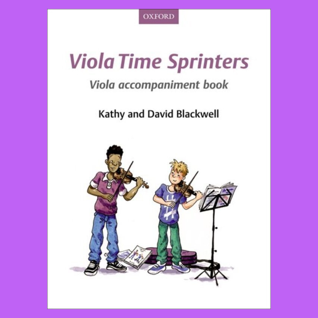 Viola Time Sprinters - Viola Accompaniment Book – Music2u.com.au