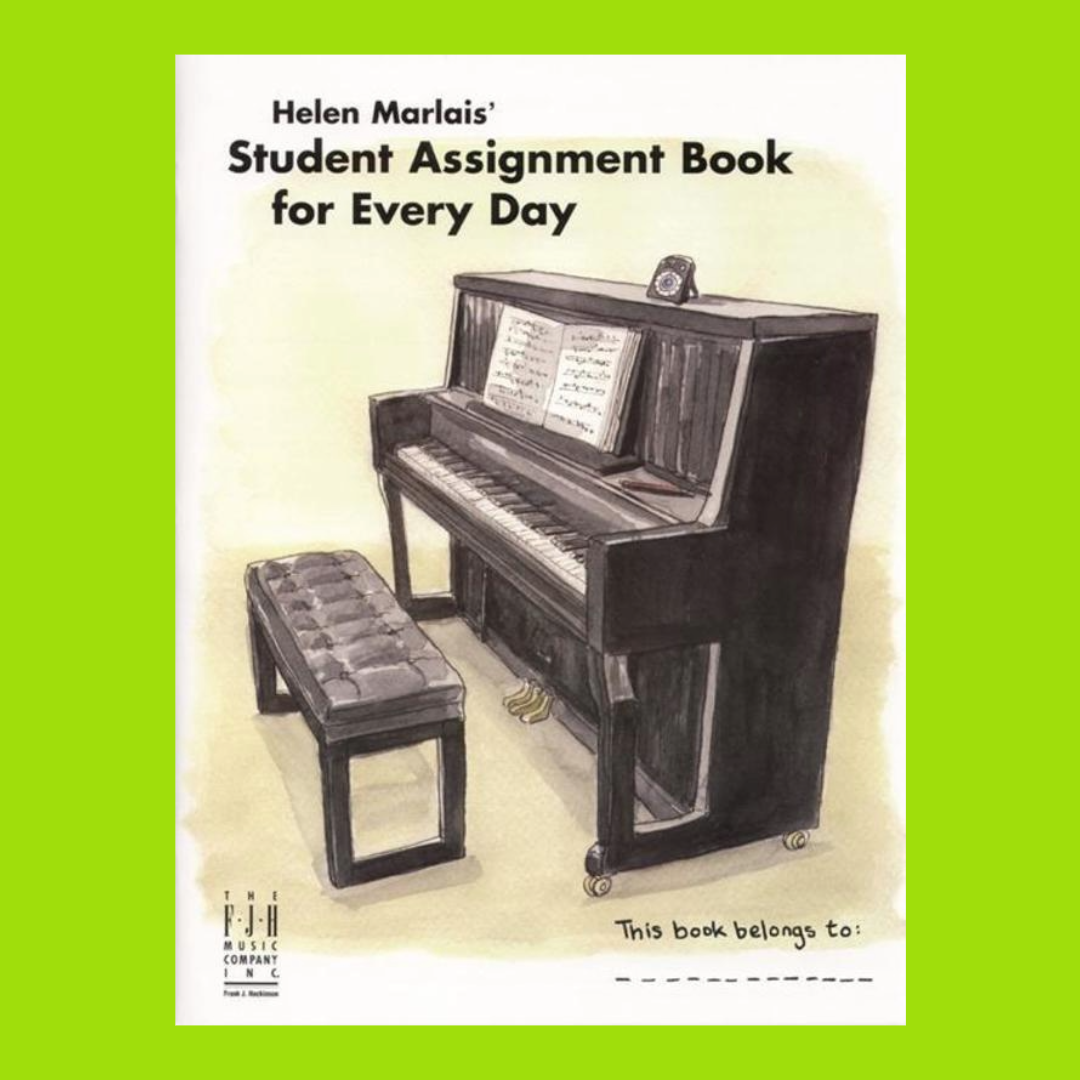 Student Assignment Book For Every Day – Music2u.com.au