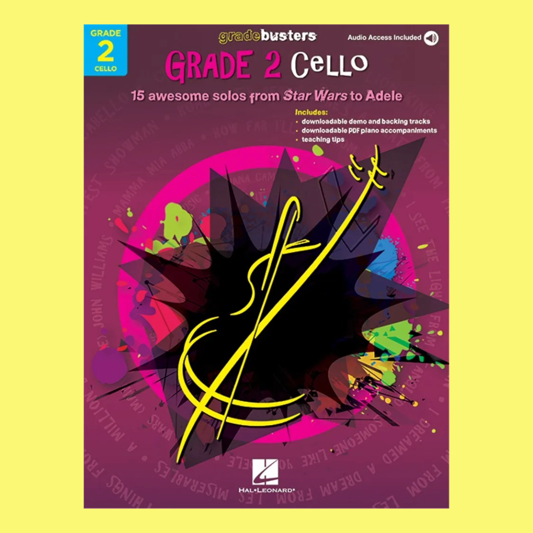 Gradebusters Grade 2 Cello Book/Online Audio (Popular Songs for Grade 2 ...